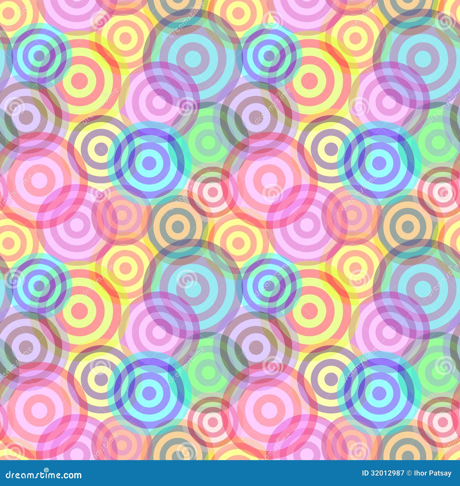 Seamless ring pattern stock vector. Illustration of geometric - 32012987