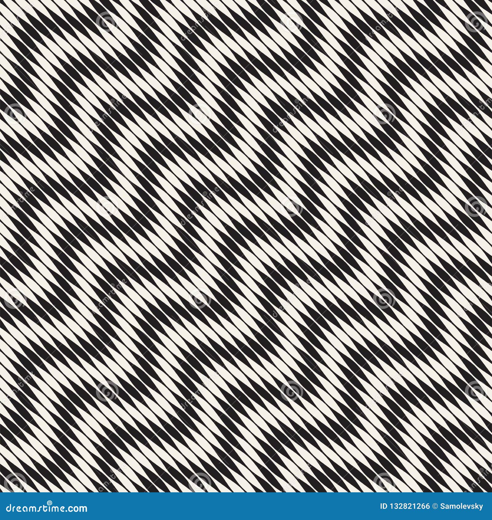 Seamless Ripple Pattern. Repeating Vector Texture. Wavy Graphic ...