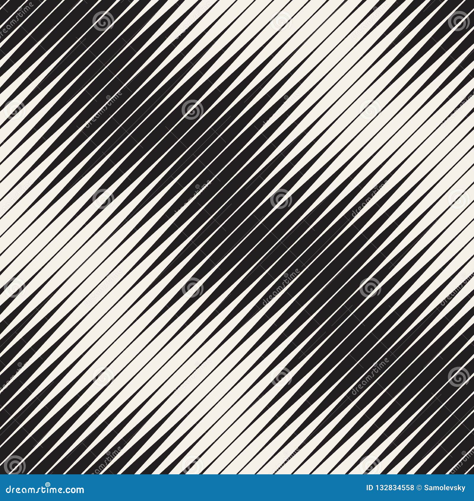 Seamless Ripple Pattern. Repeating Vector Texture. Wavy Graphic ...