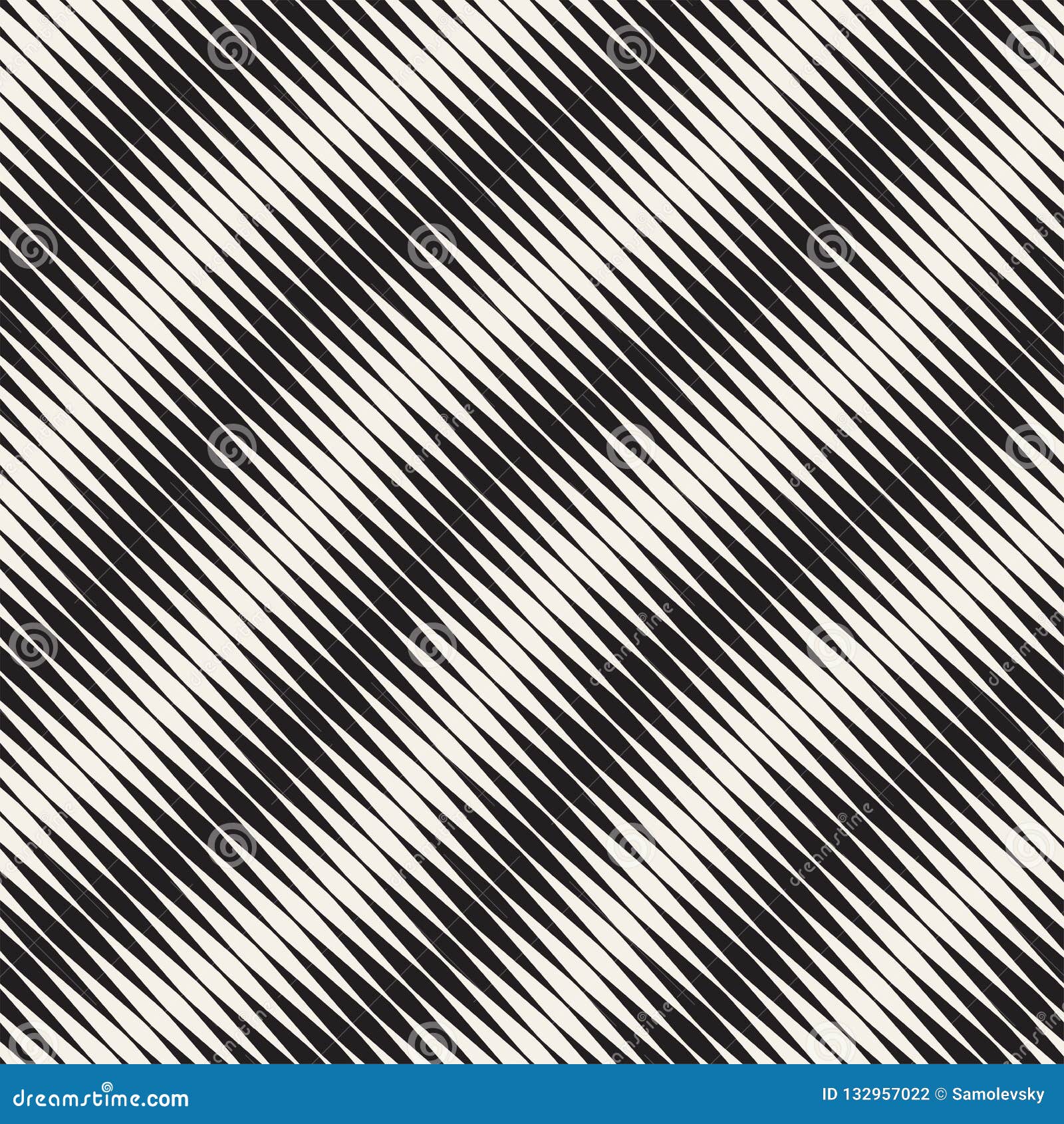 Seamless Ripple Pattern. Repeating Vector Texture. Wavy Graphic ...