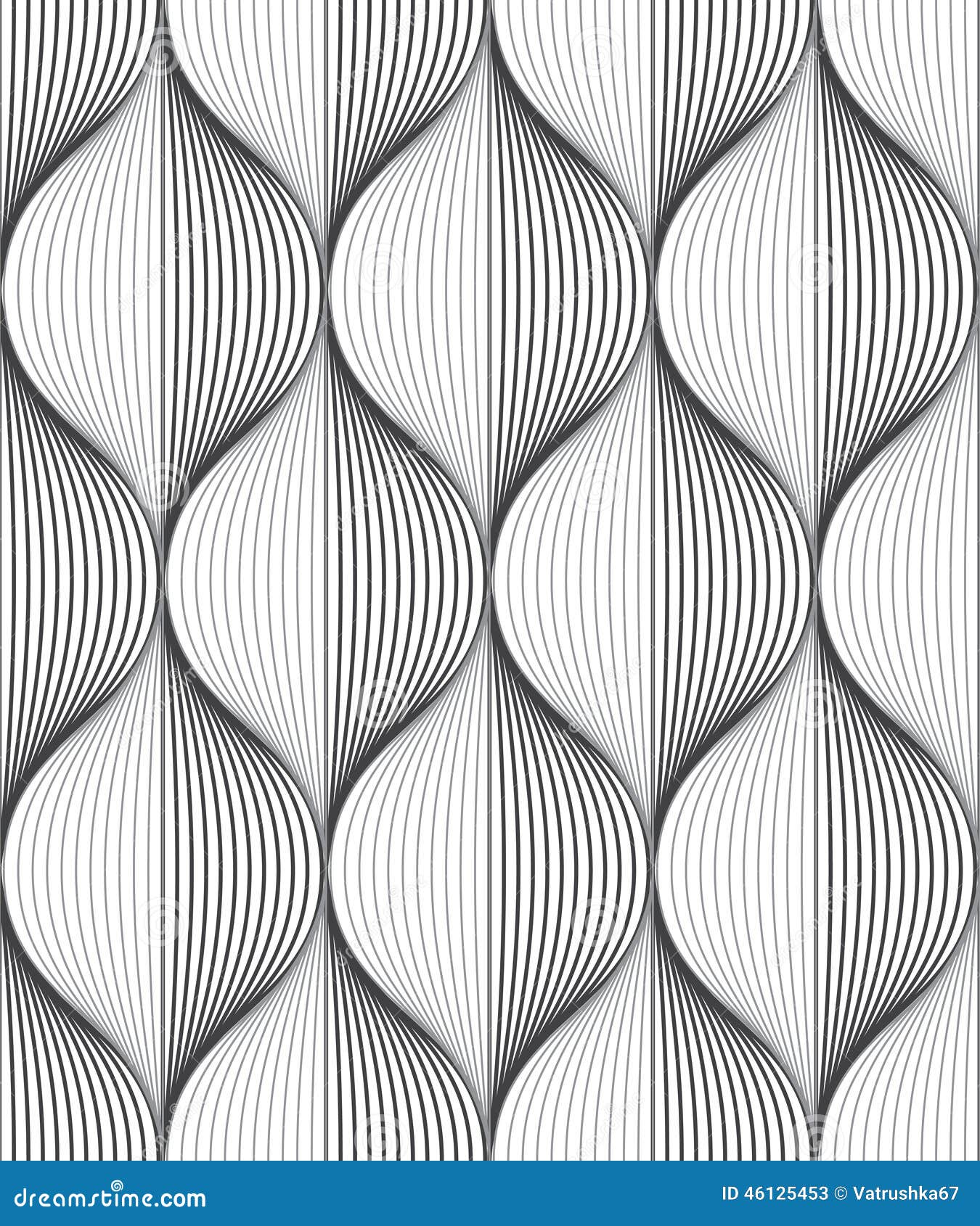 Seamless Ripple Background Of Dots Cartoon Vector | CartoonDealer.com ...