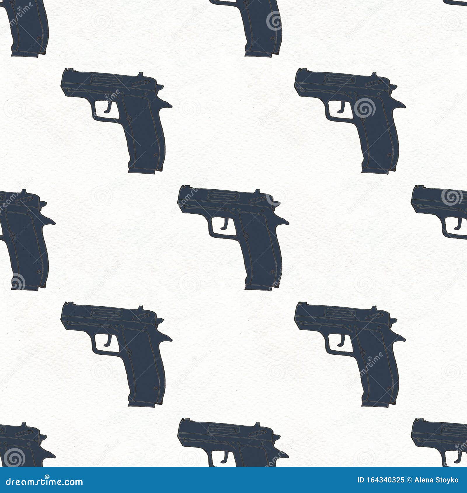 Seamless Rock Background. Abstract Modern Pattern with Guns Stock ...