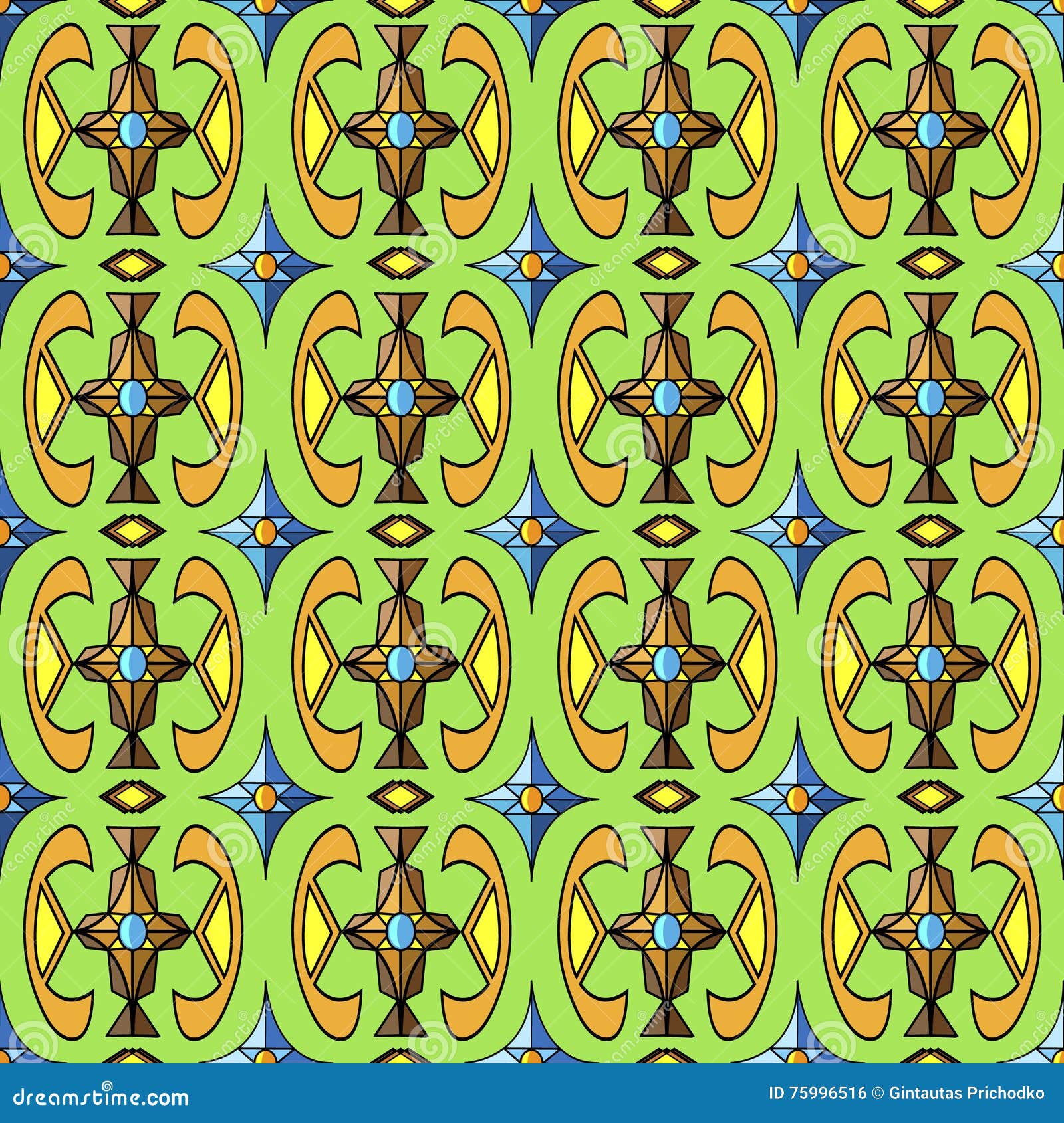 Seamless rome pattern stock illustration. Illustration of decoration ...