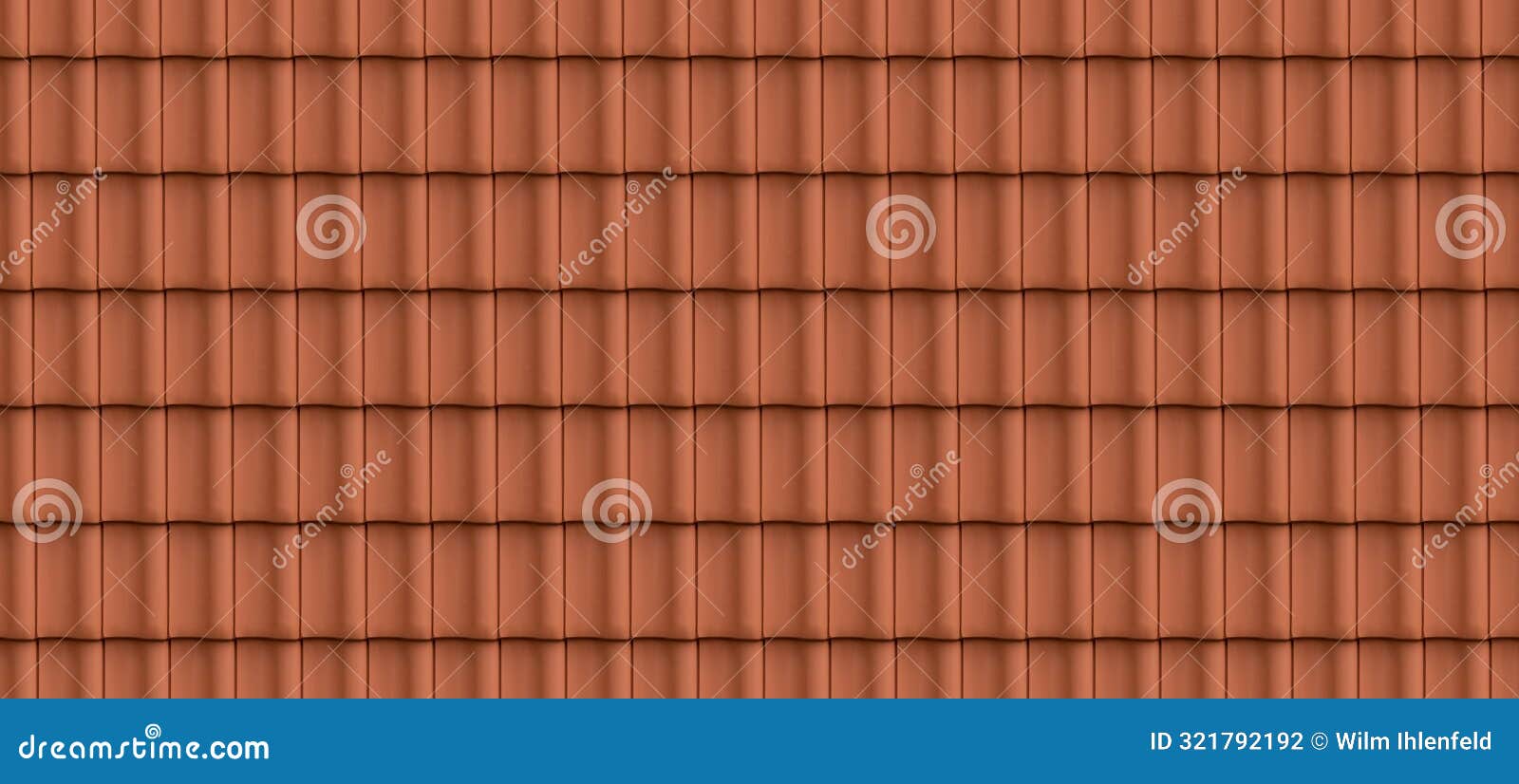 Seamless Red Roof Tiles Texture Beackground Stock Photo - Image of tile ...