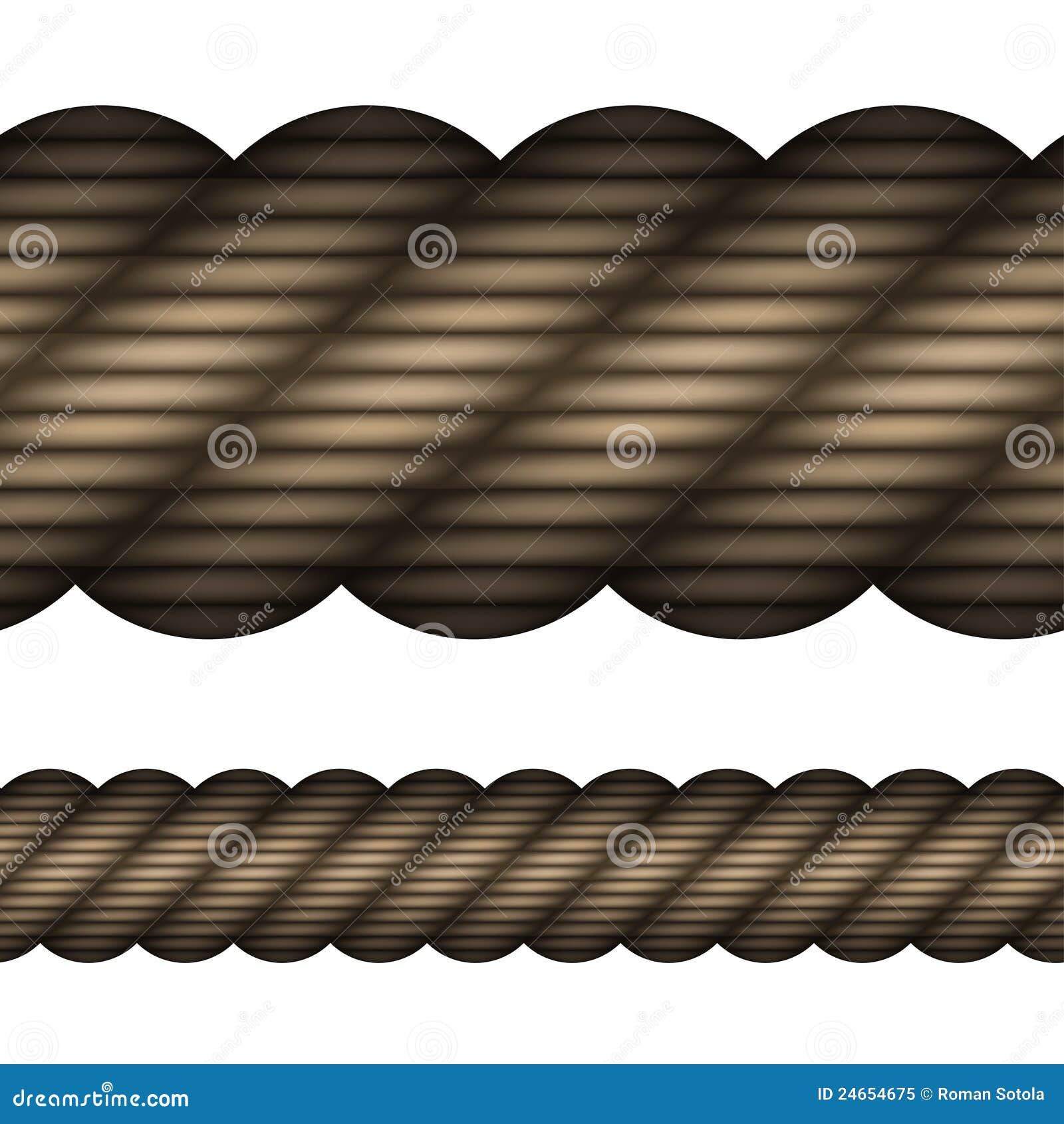 Seamless Rope Vector Macro Thread Texture | CartoonDealer.com #91608731