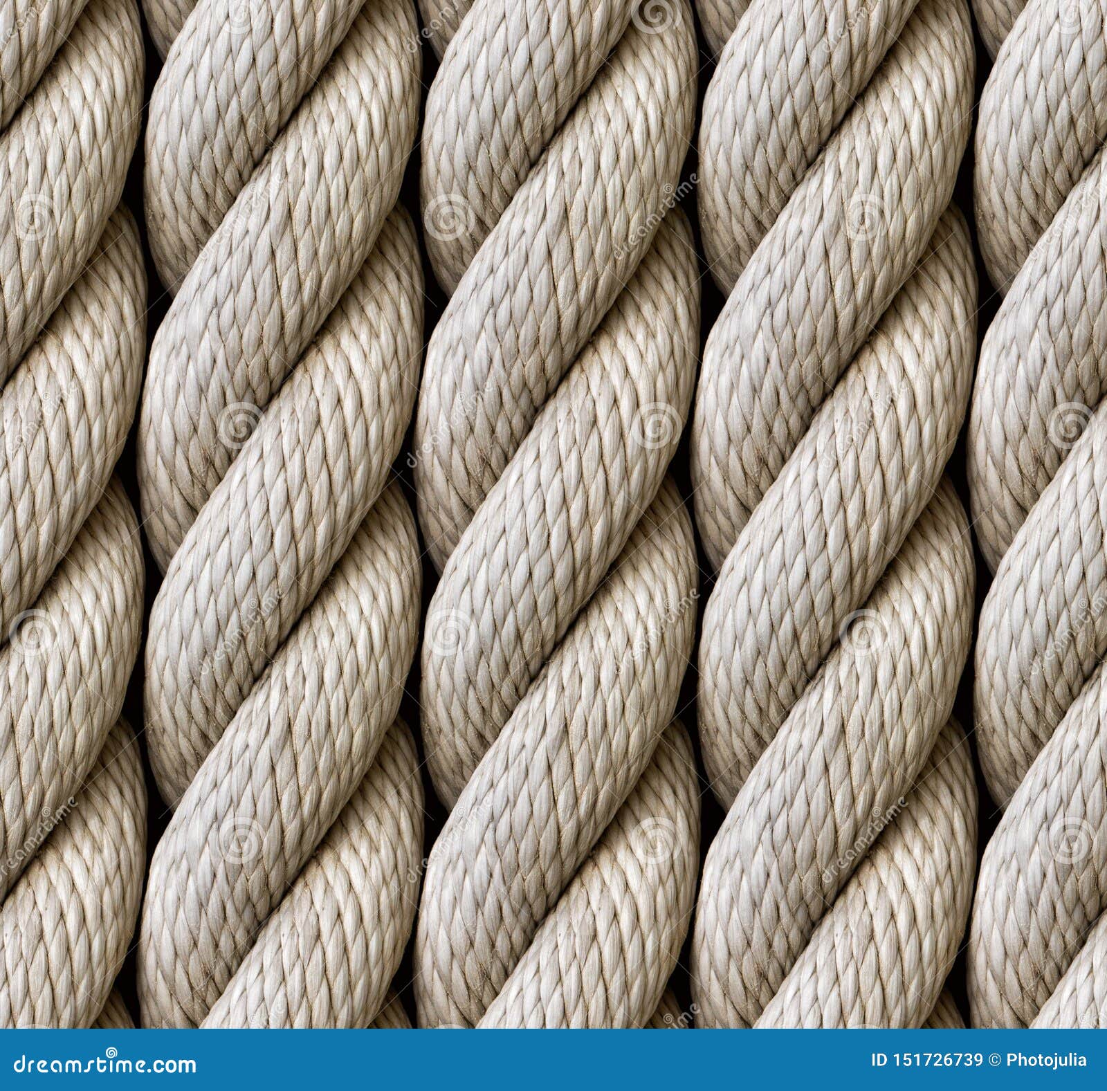 Seamless Rope Pattern. Sea Rope. Mooring Rope Stock Image - Image of ...