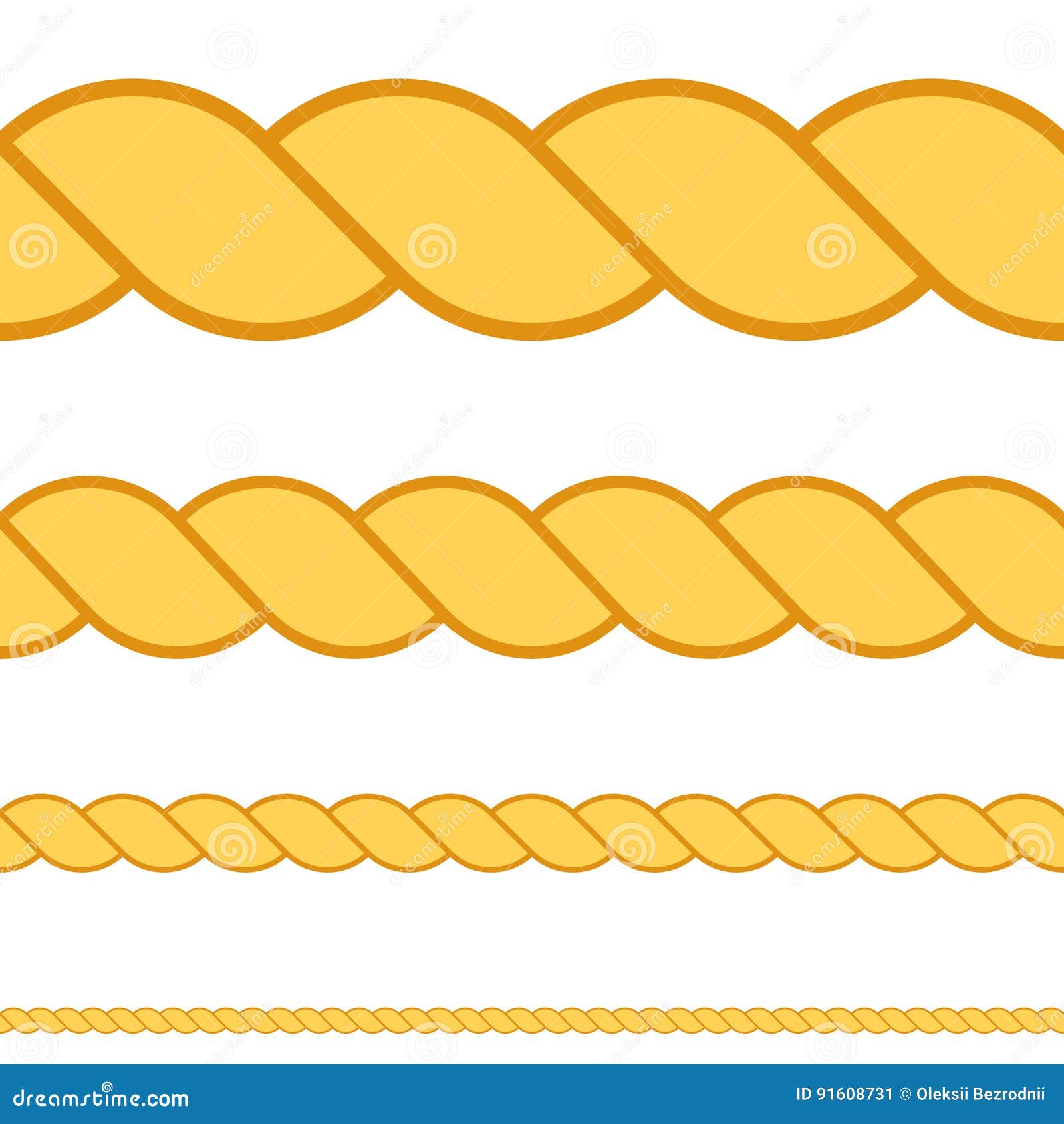 Seamless Rope Vector Macro Thread Texture | CartoonDealer.com #91608731