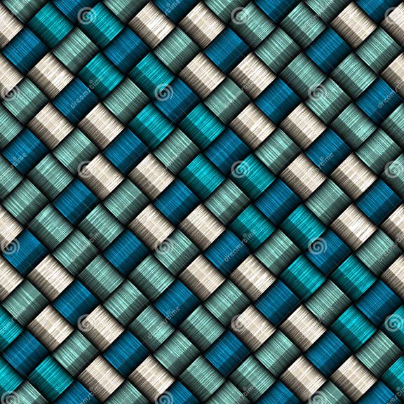 Seamless Rope Weave Pattern Stock Illustration - Illustration of thread ...