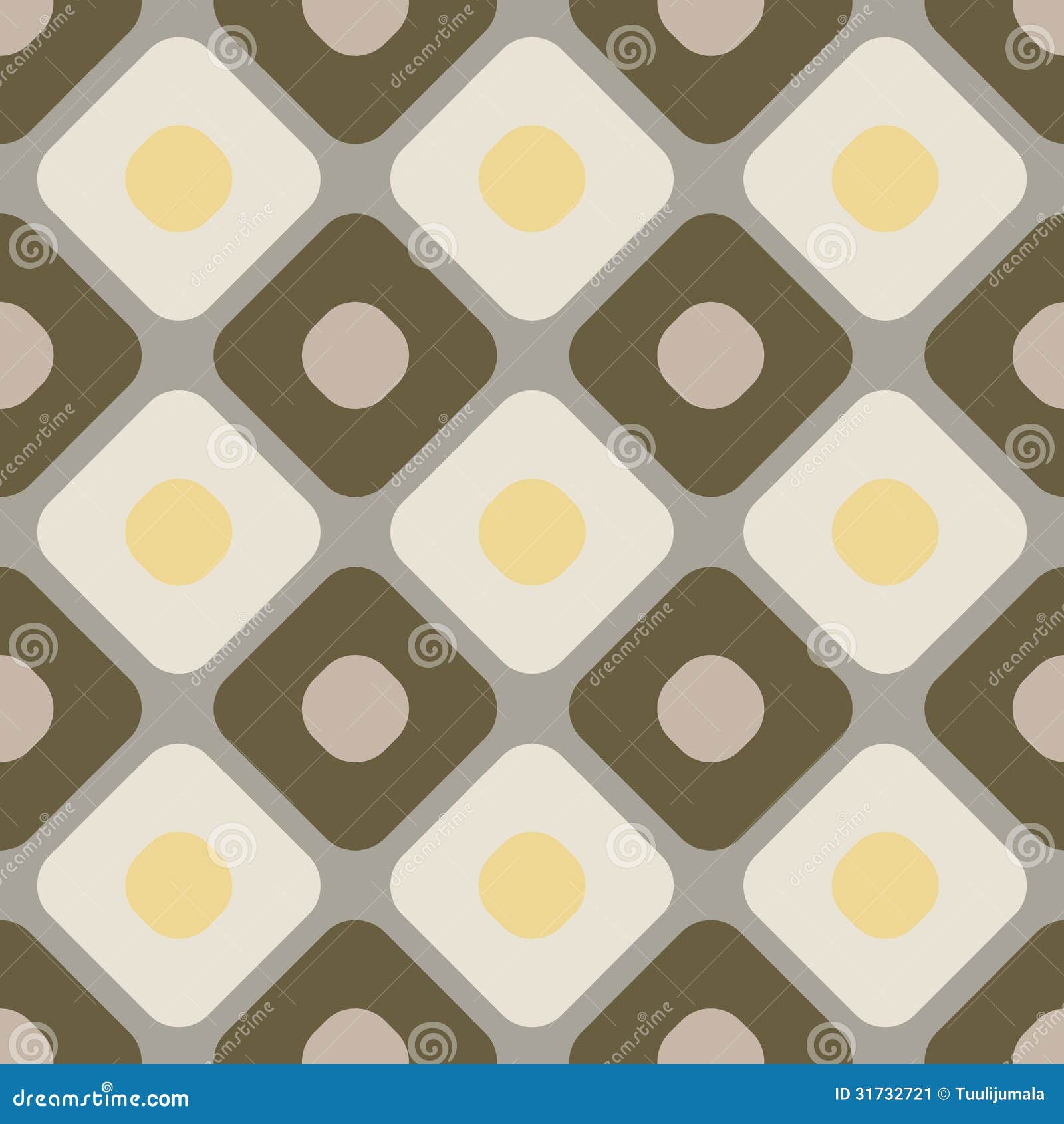 Seamless rounded diamonds stock vector. Illustration of element - 31732721