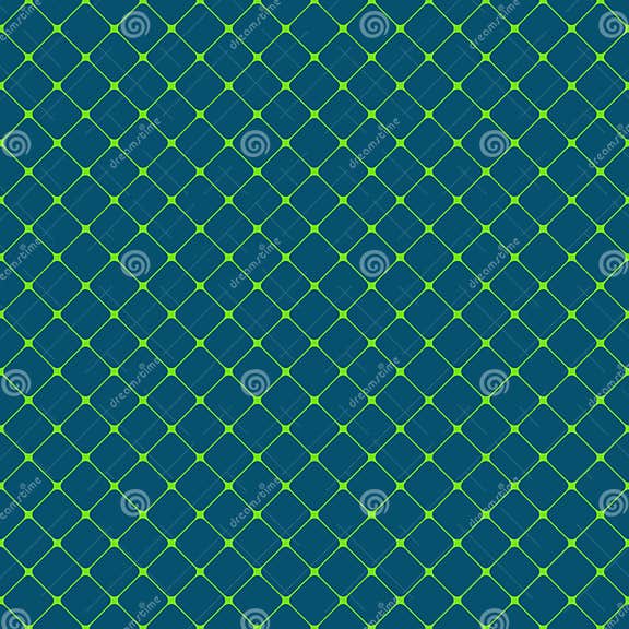 Seamless Rounded Square Grid Pattern Background - Vector Design from Diagonal Squares Stock ...