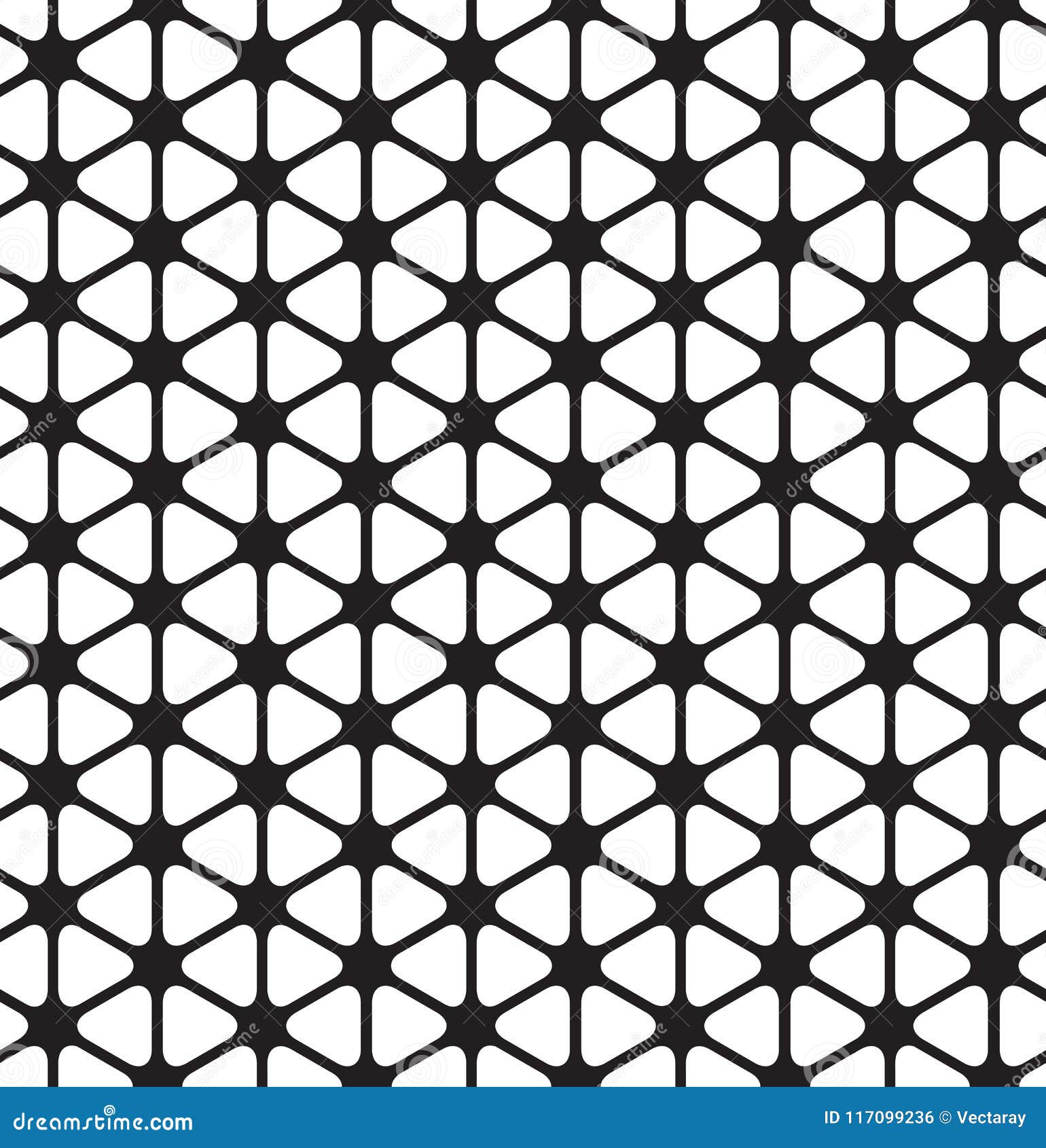 Seamless Rounded Triangle Pattern Background Stock Illustration ... Seamless Rounded Triangle Pattern Background Stock Illustration ...
