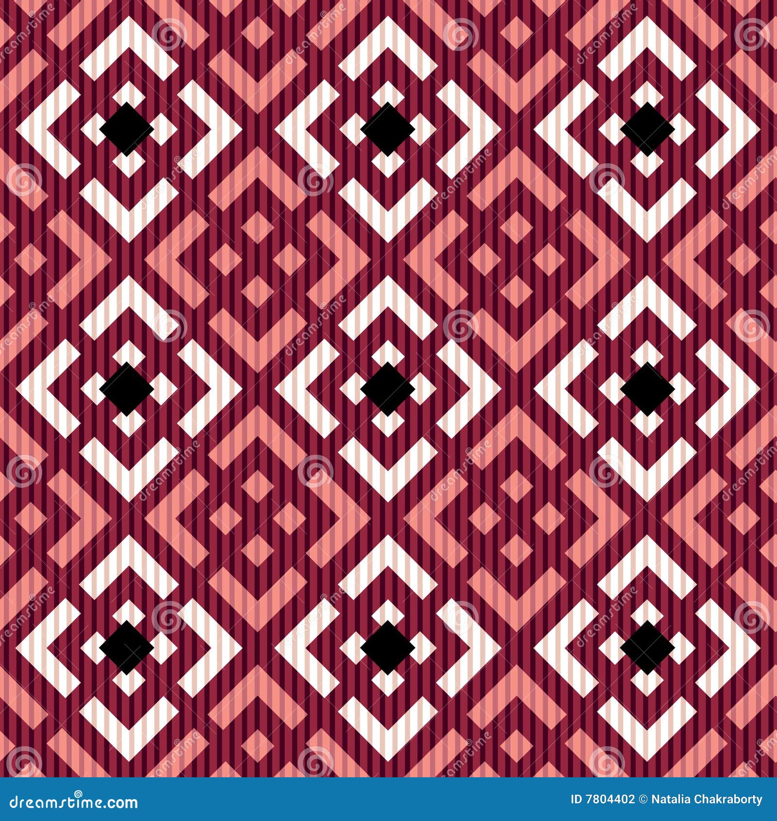 Seamless russian pattern stock vector. Illustration of texture - 7804402