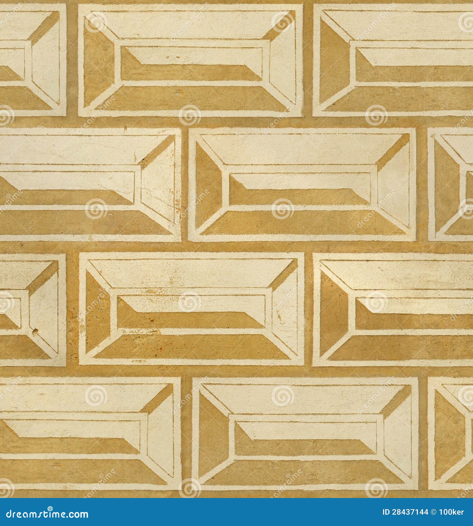 Seamless Rustic Blocks Painted on Wall Texture Stock Photo - Image of ...