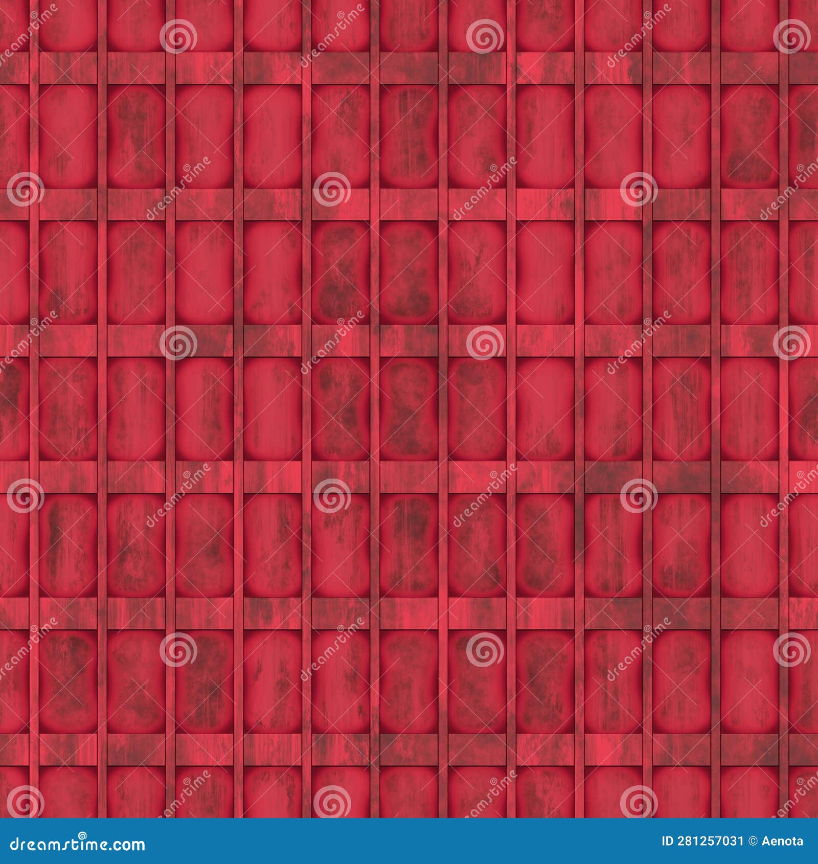 Seamless Rusty Bulkhead Metal Pattern Stock Illustration - Illustration ...