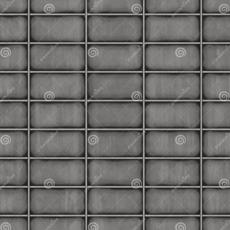 Seamless Rusty Bulkhead Metal Pattern Stock Illustration - Illustration ...