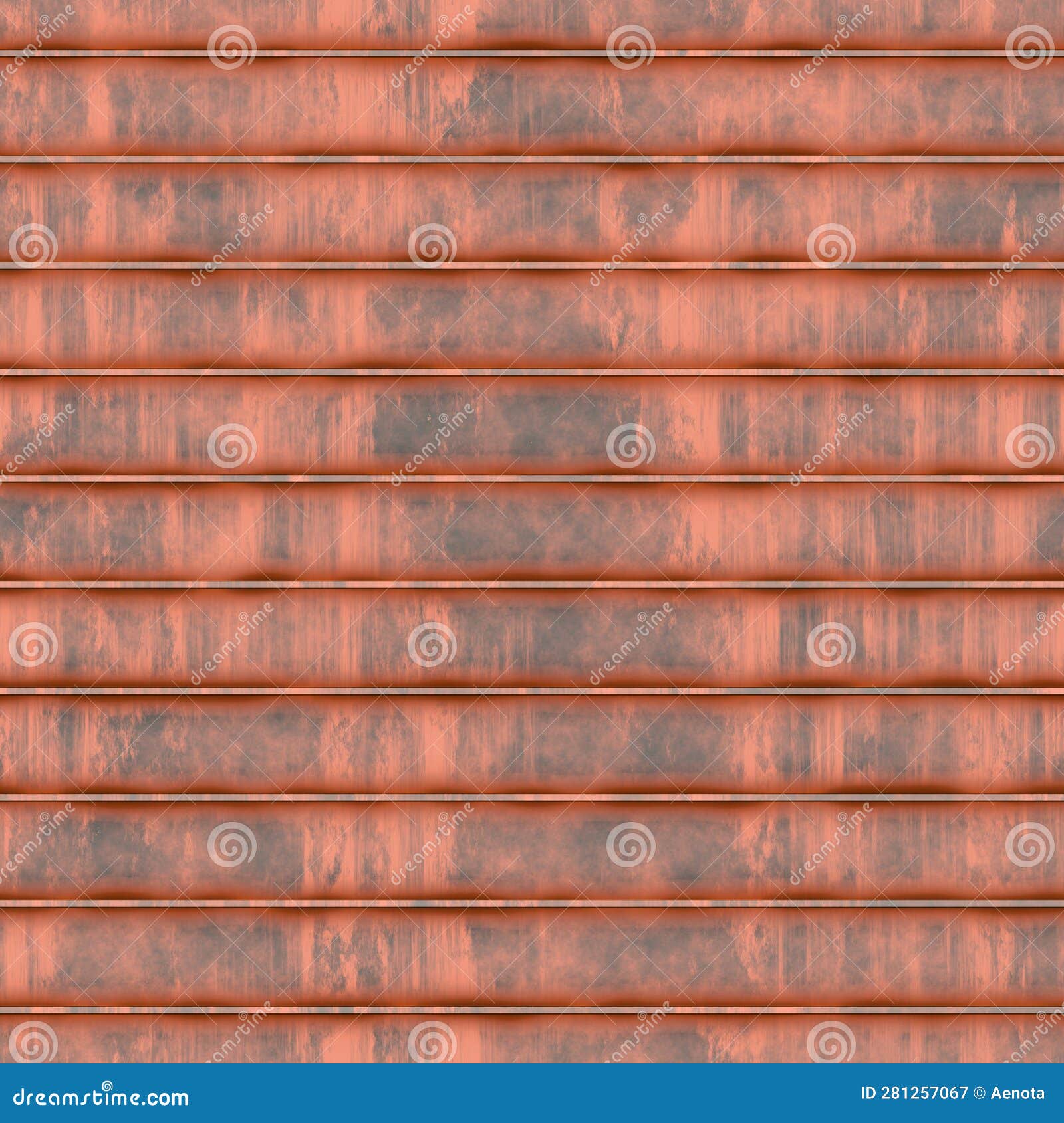 Seamless Rusty Bulkhead Metal Pattern Stock Illustration - Illustration ...