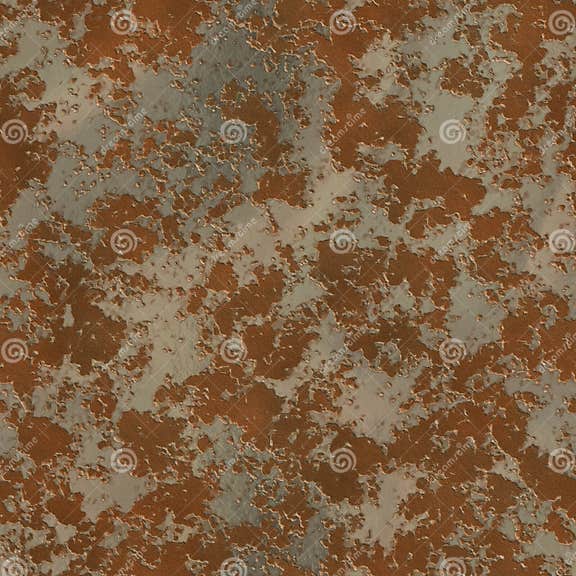 Seamless Rusty Metal Pattern Stock Illustration - Illustration of ...