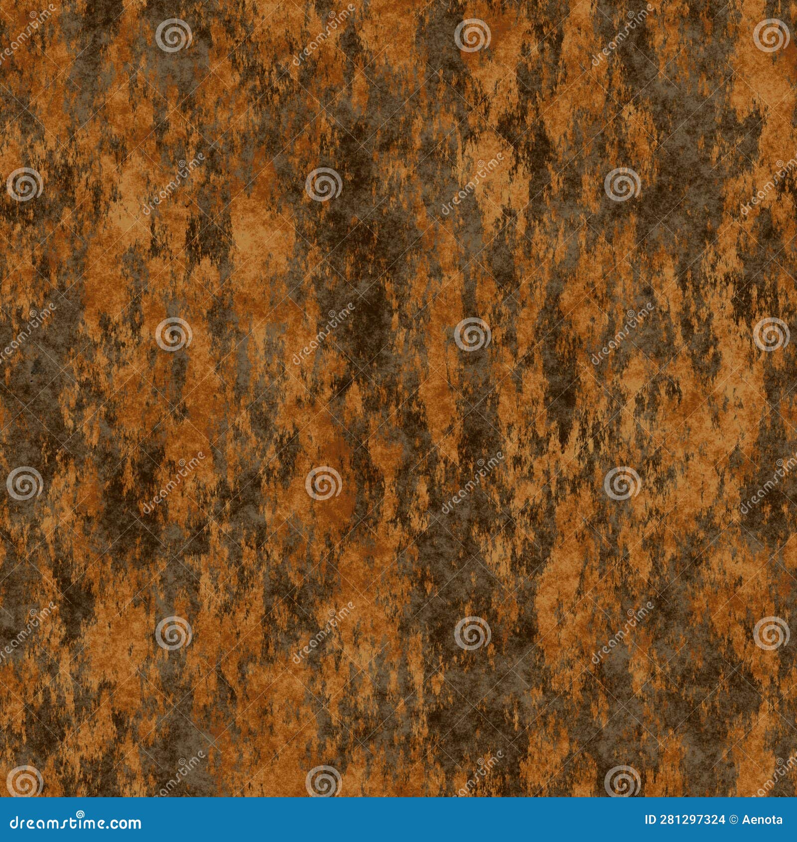 Seamless Rusty Metal Pattern Stock Illustration - Illustration of ...