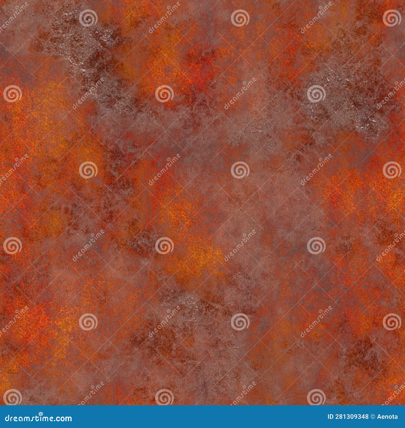 Seamless Rusty Metal Pattern Stock Illustration - Illustration of ...
