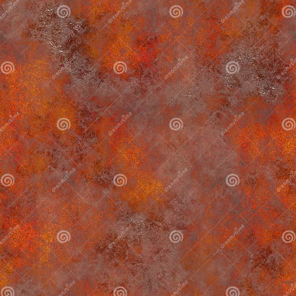 Seamless Rusty Metal Pattern Stock Illustration - Illustration of ...