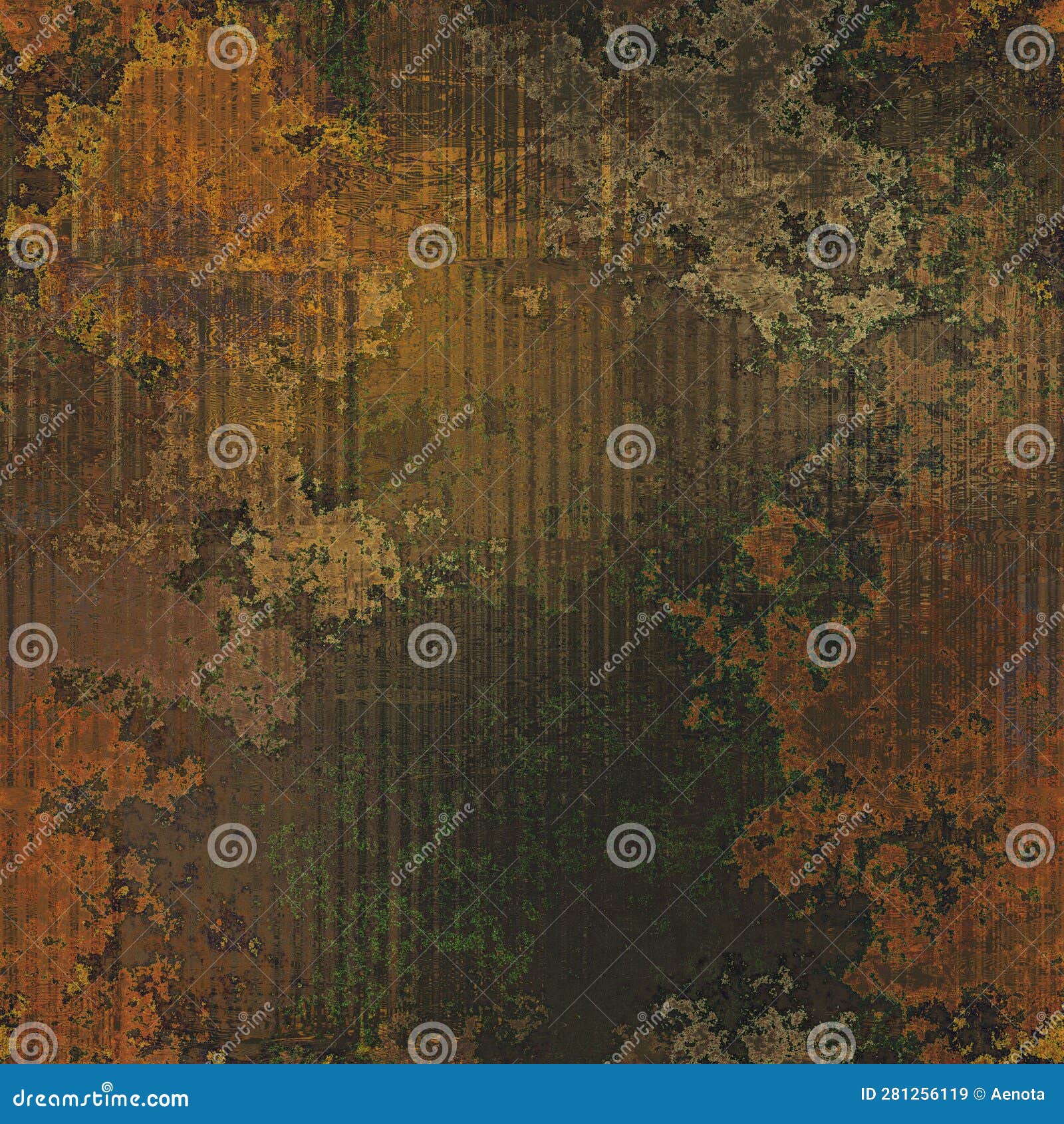 Seamless Rusty Metal Pattern Stock Illustration - Illustration of ...
