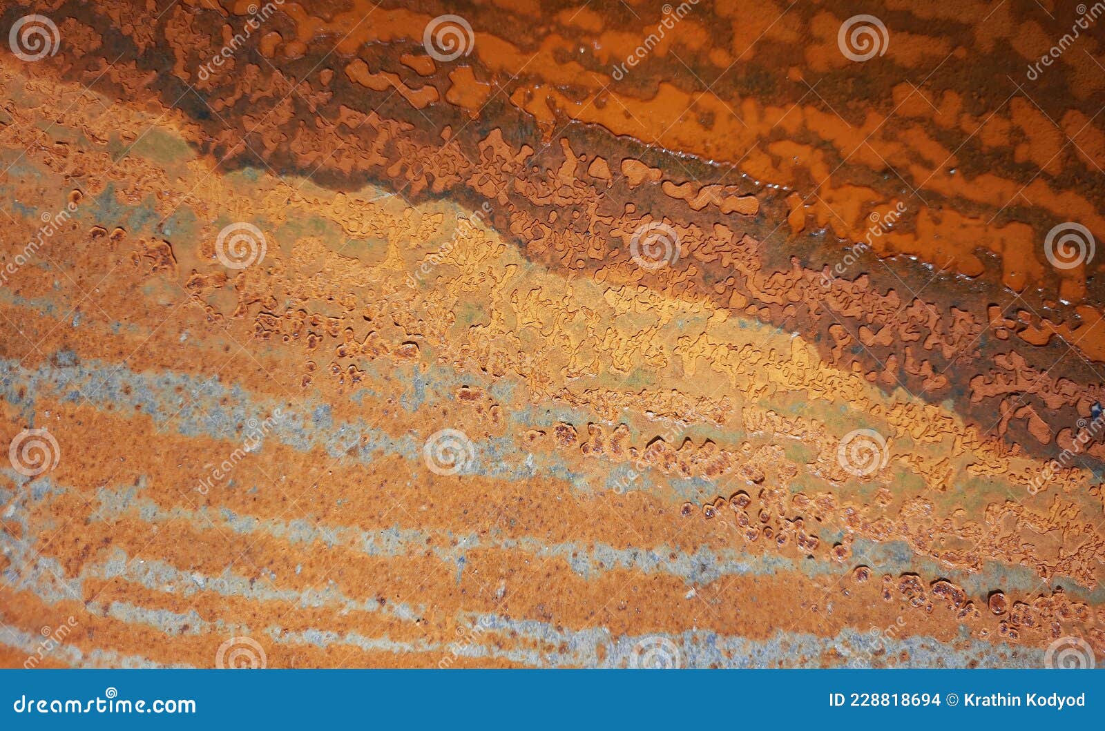 Seamless Rusty Metal Texture. Stock Photo - Image of steel, pattern ...