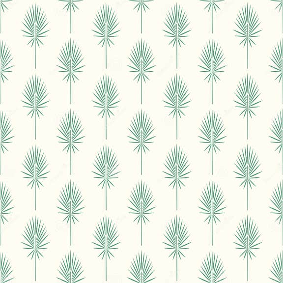 Seamless sabal palm stock vector. Illustration of card - 145868297