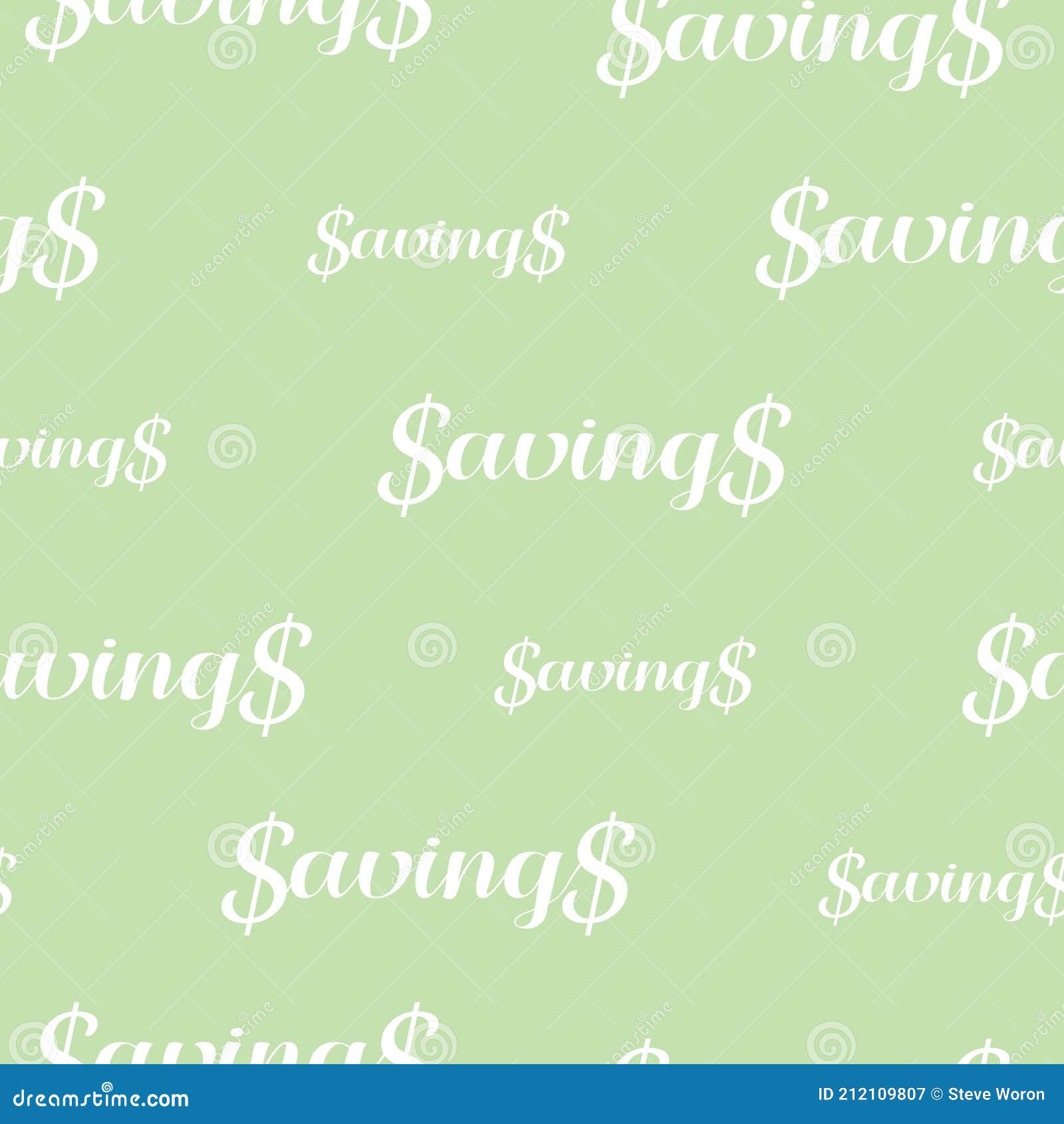 Seamless Savings Retail Word on Background Stock Illustration ...