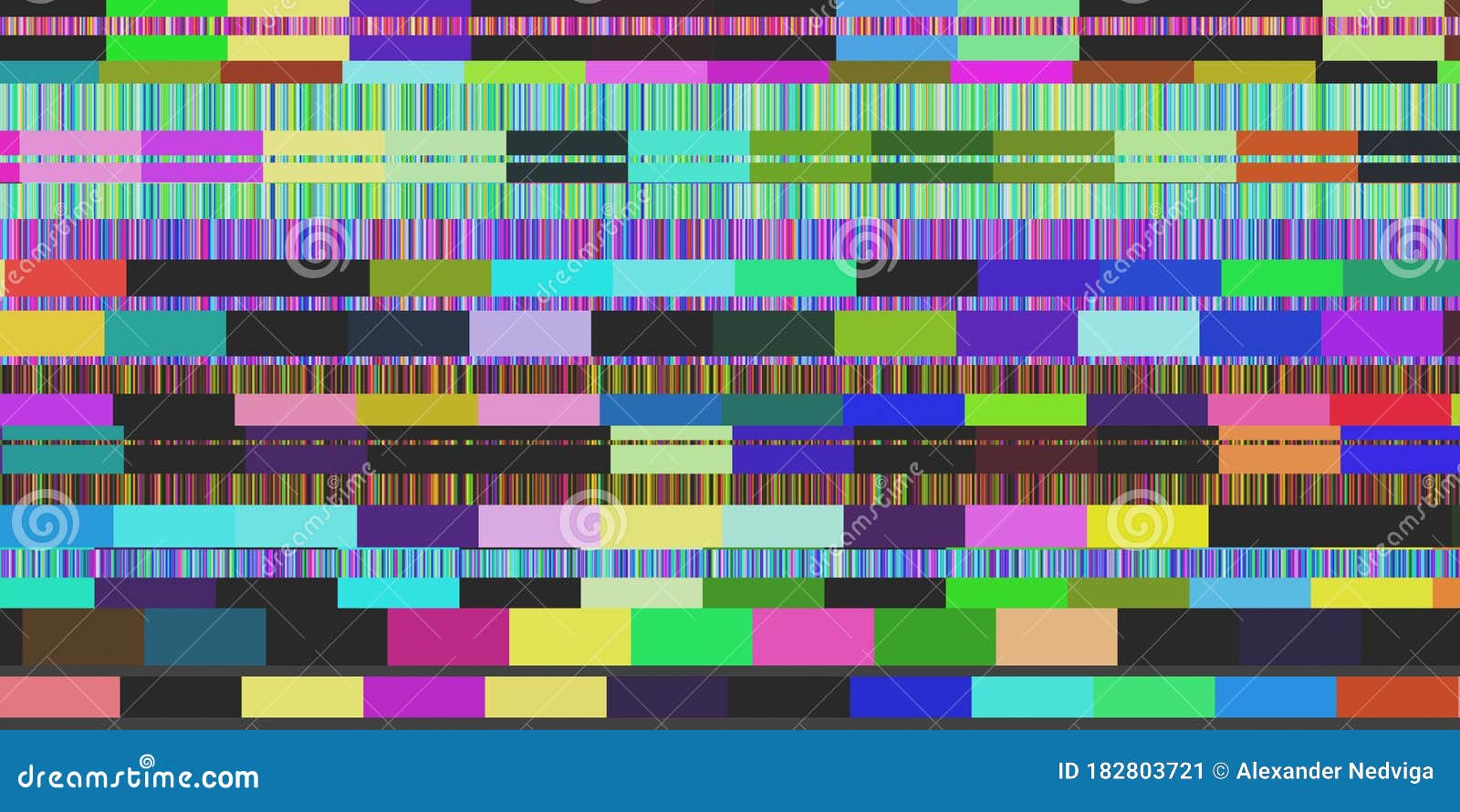 Seamless Screen Error Glitch Stock Illustration - Illustration of ...