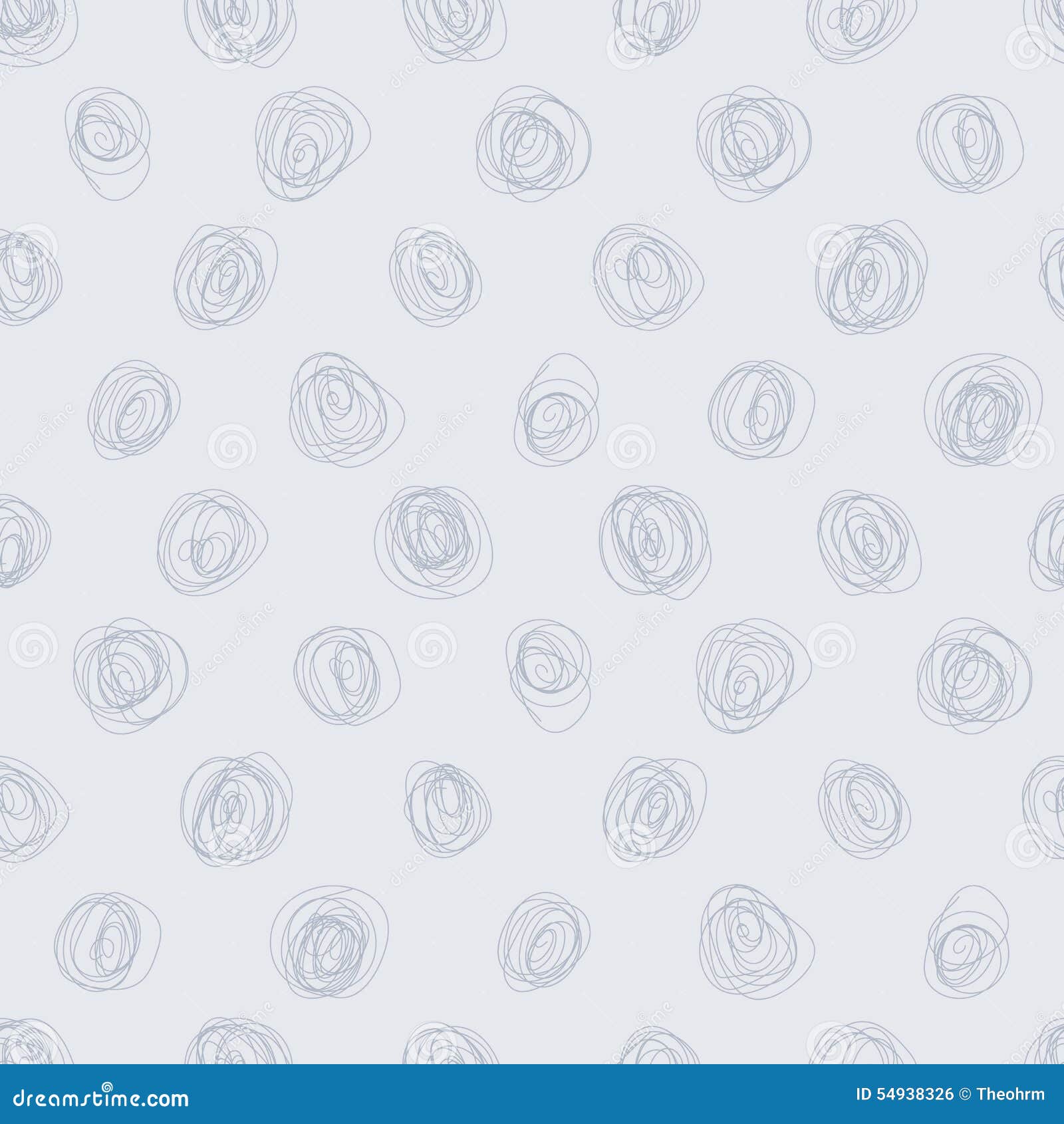 Seamless Scribble Dot Background Stock Vector - Illustration of vector ...