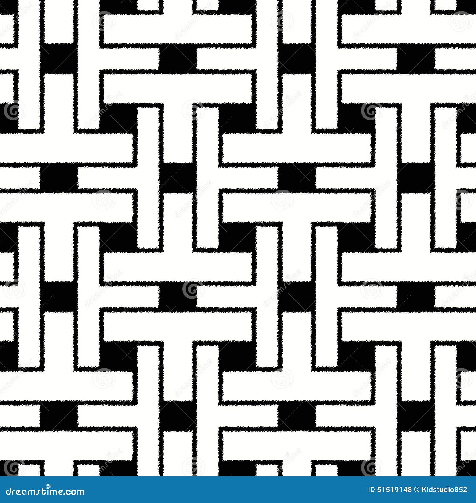 Seamless Scribble Mesh Geometric Pattern Stock Vector - Illustration of ...