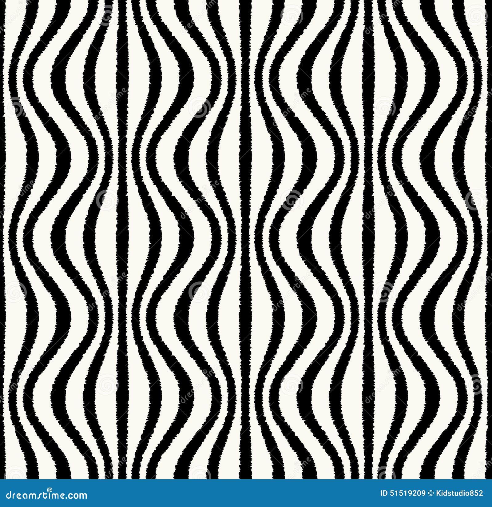 Seamless Scribble Ornament Pattern Stock Vector - Illustration of ...