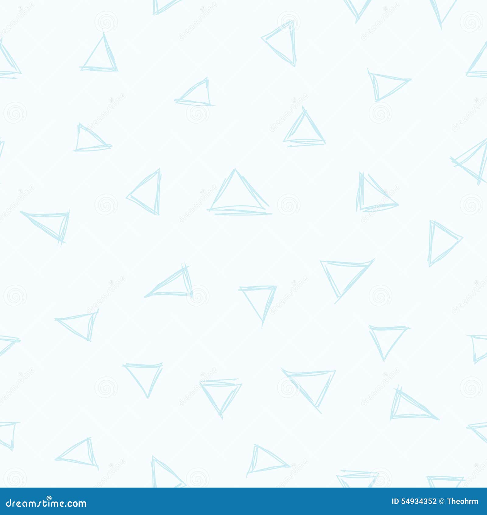 Triangle Inspired Texture Background, Continuous Cartoon Vector ...