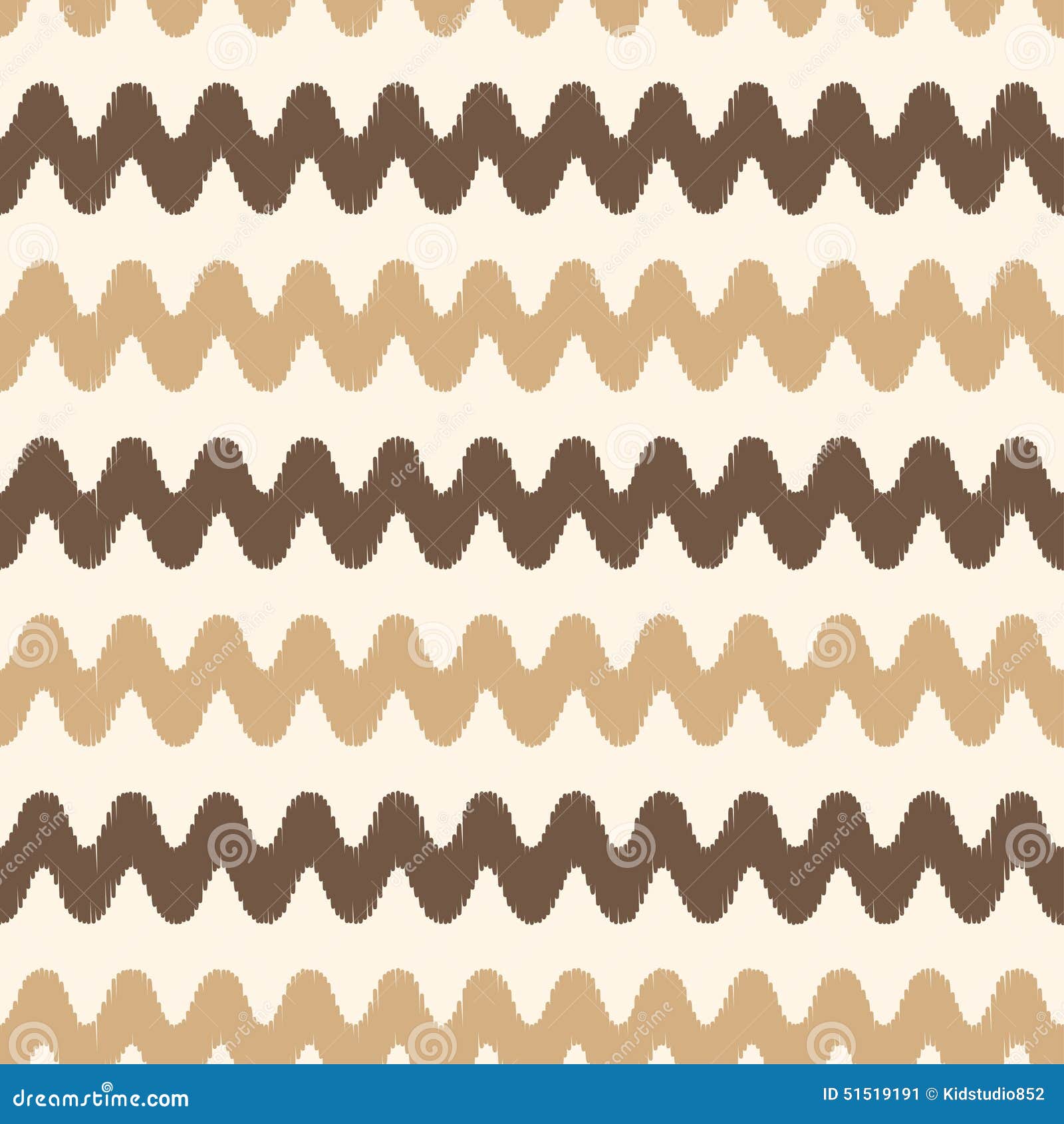 Seamless Scribble Zigzag Pattern Stock Vector - Illustration of ...