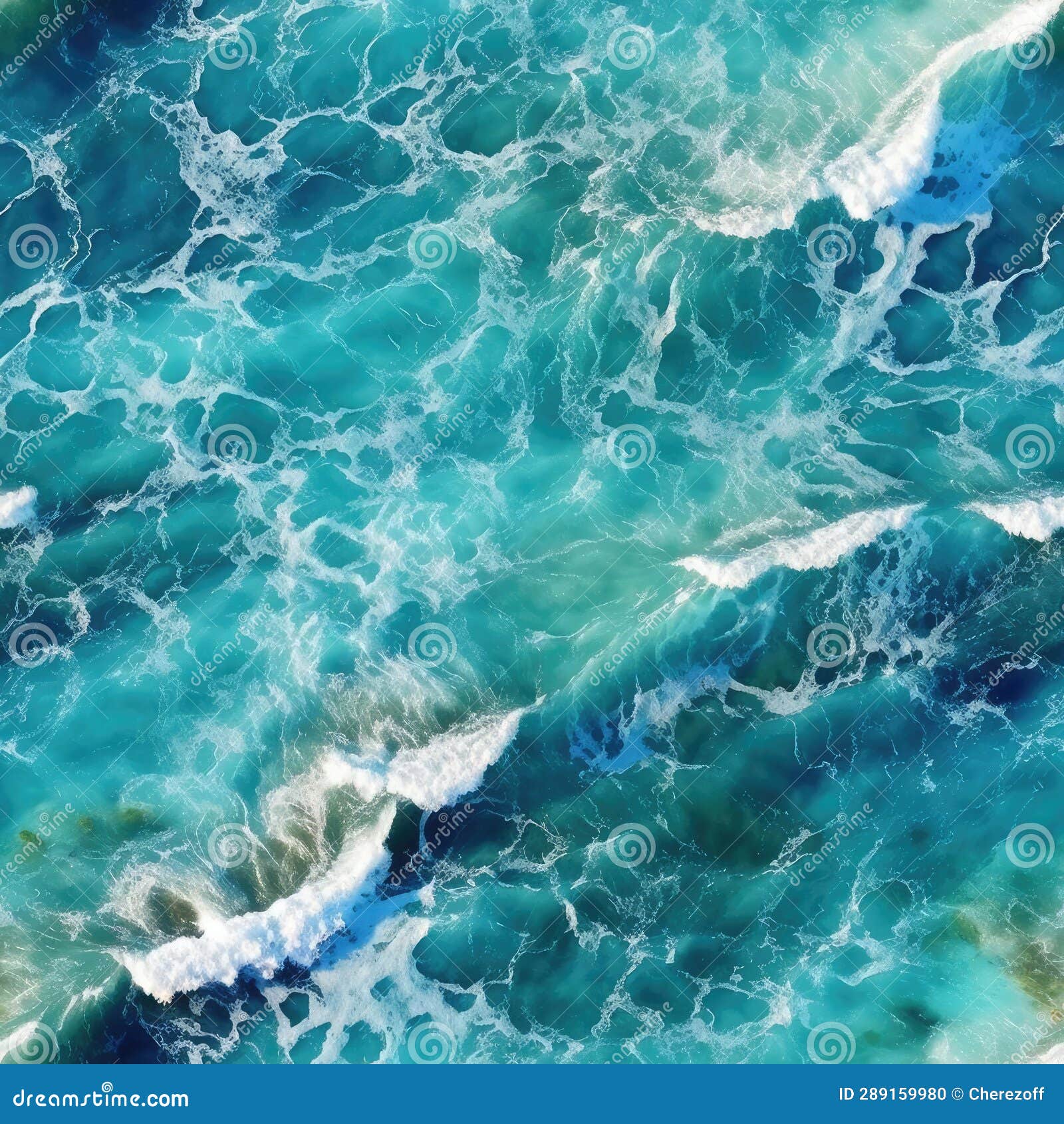Seamless Seawater Texture with Foam Stock Illustration - Illustration ...