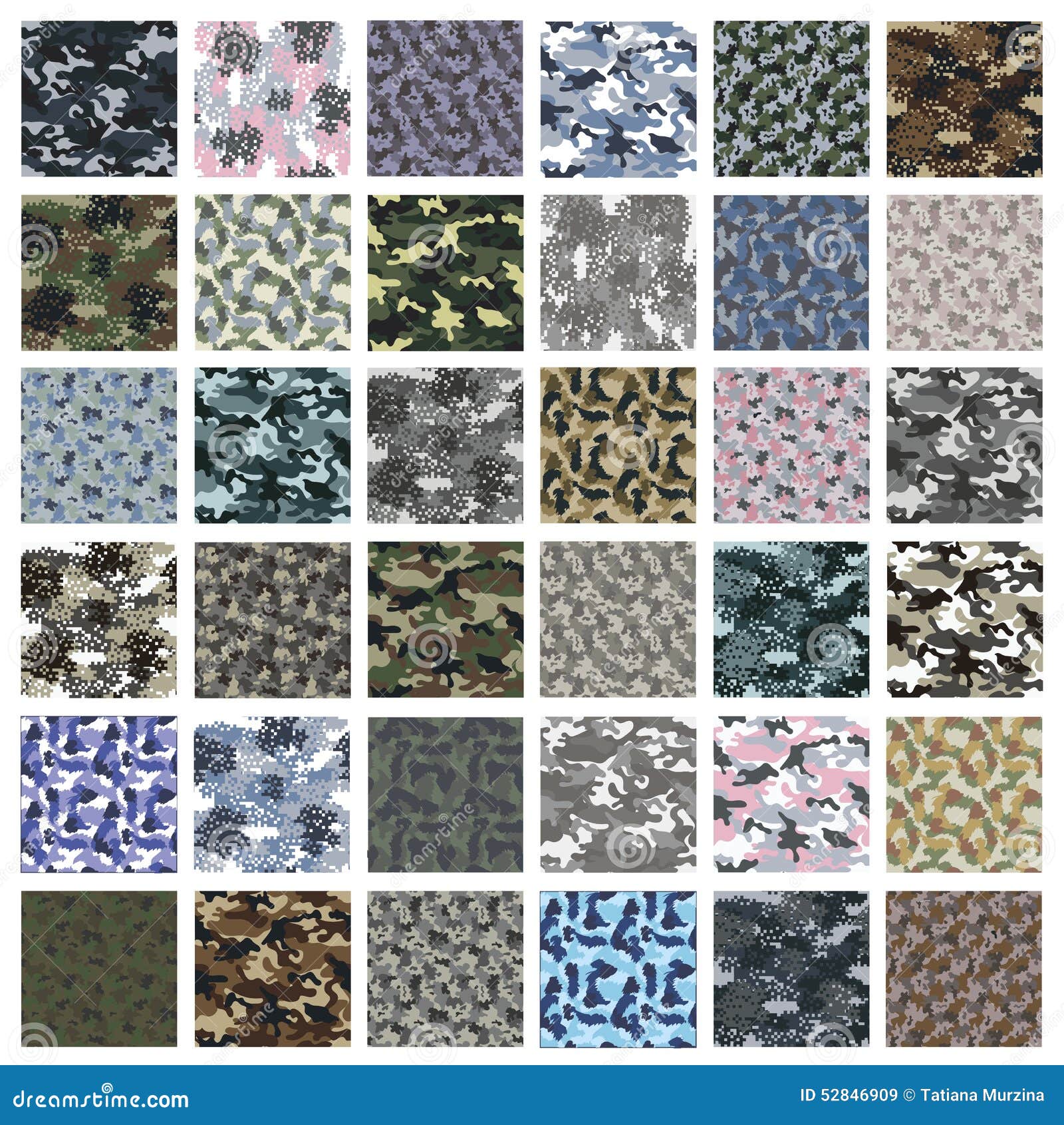 Camouflage Pattern Texture Stock Photography | CartoonDealer.com #6507830