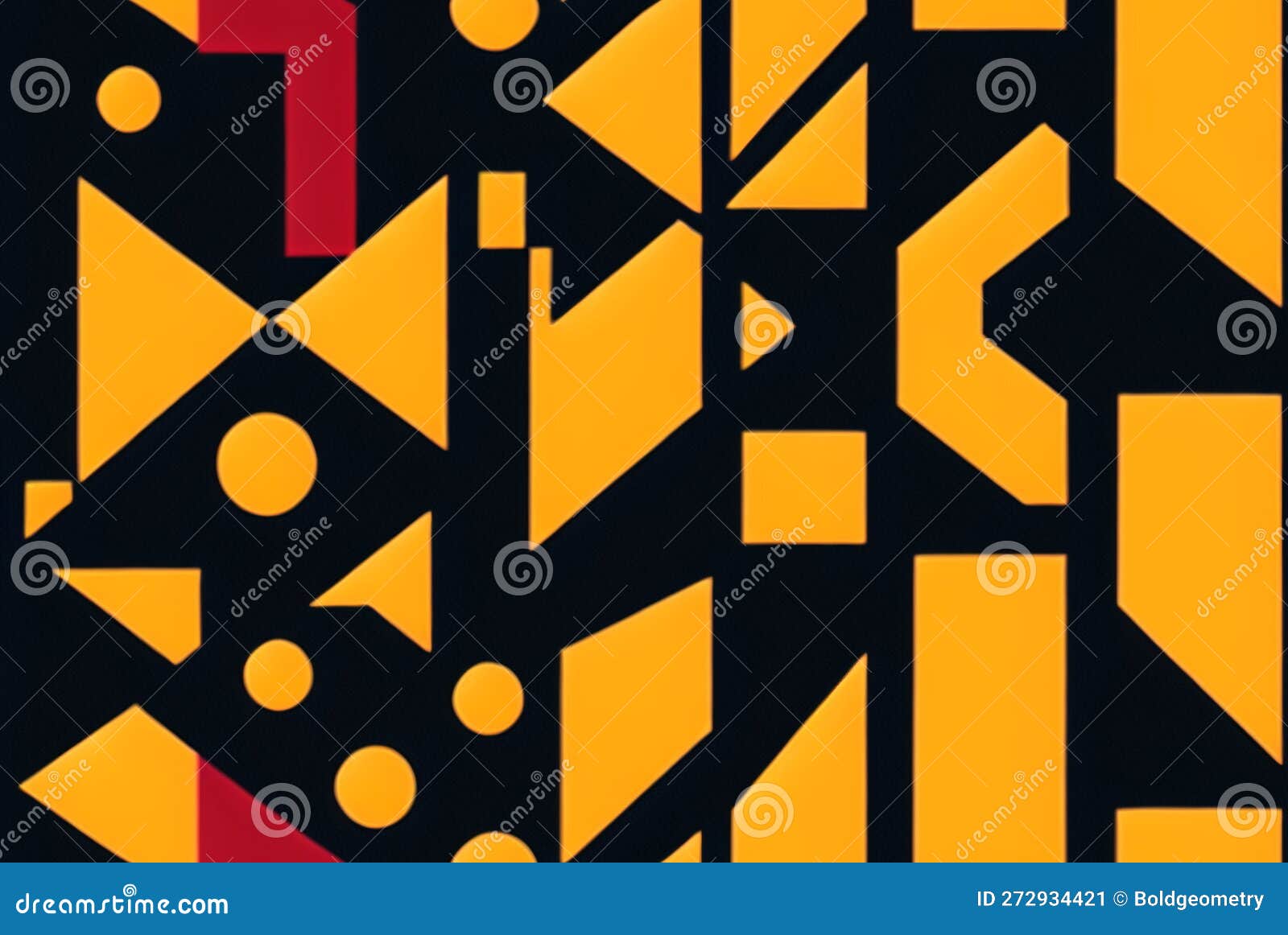 Seamless Shapes Pattern with Geometrical Rustic Repeating Background ...