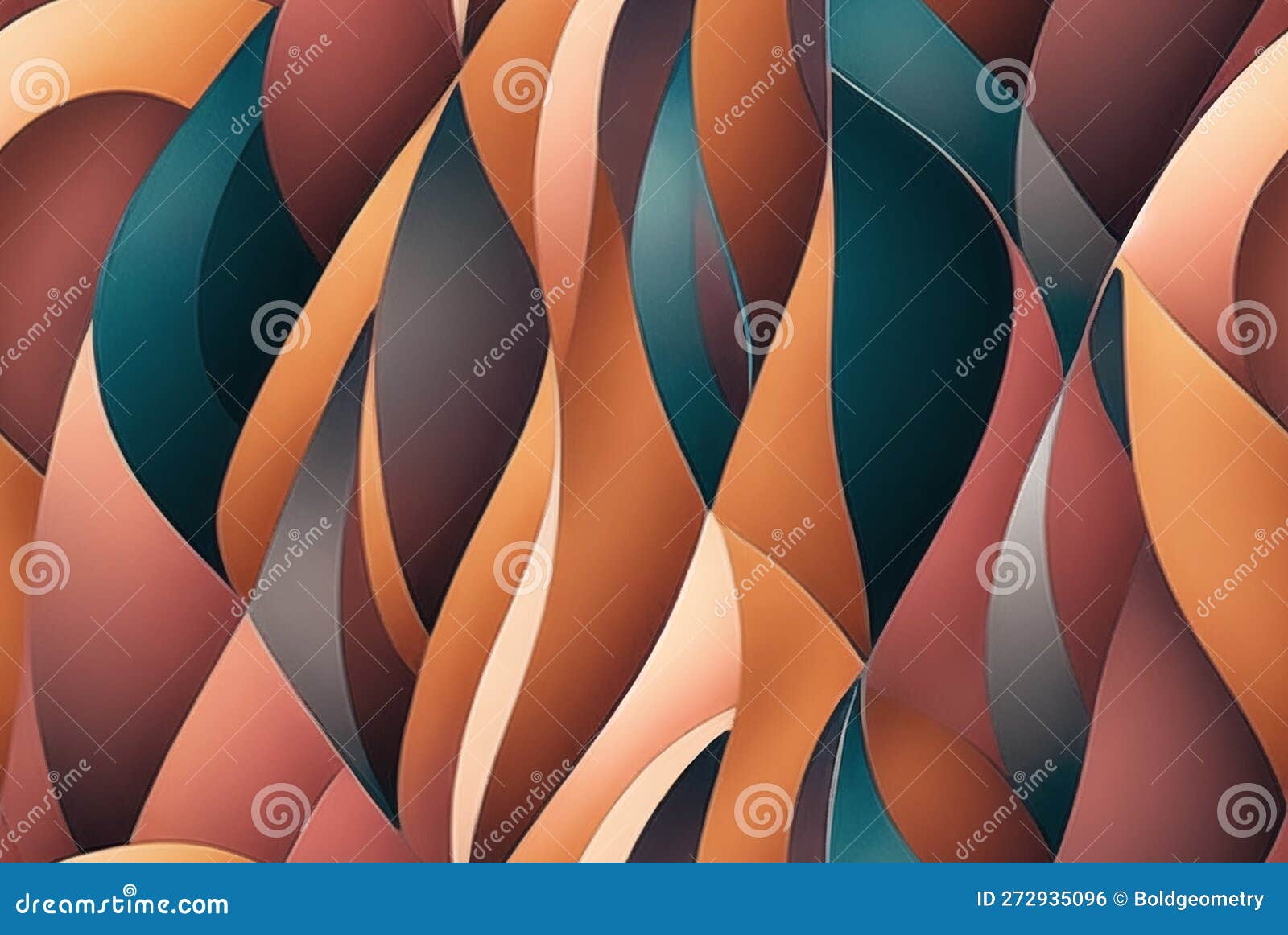 Seamless Shapes Pattern with Geometrical Rustic Repeating Background ...
