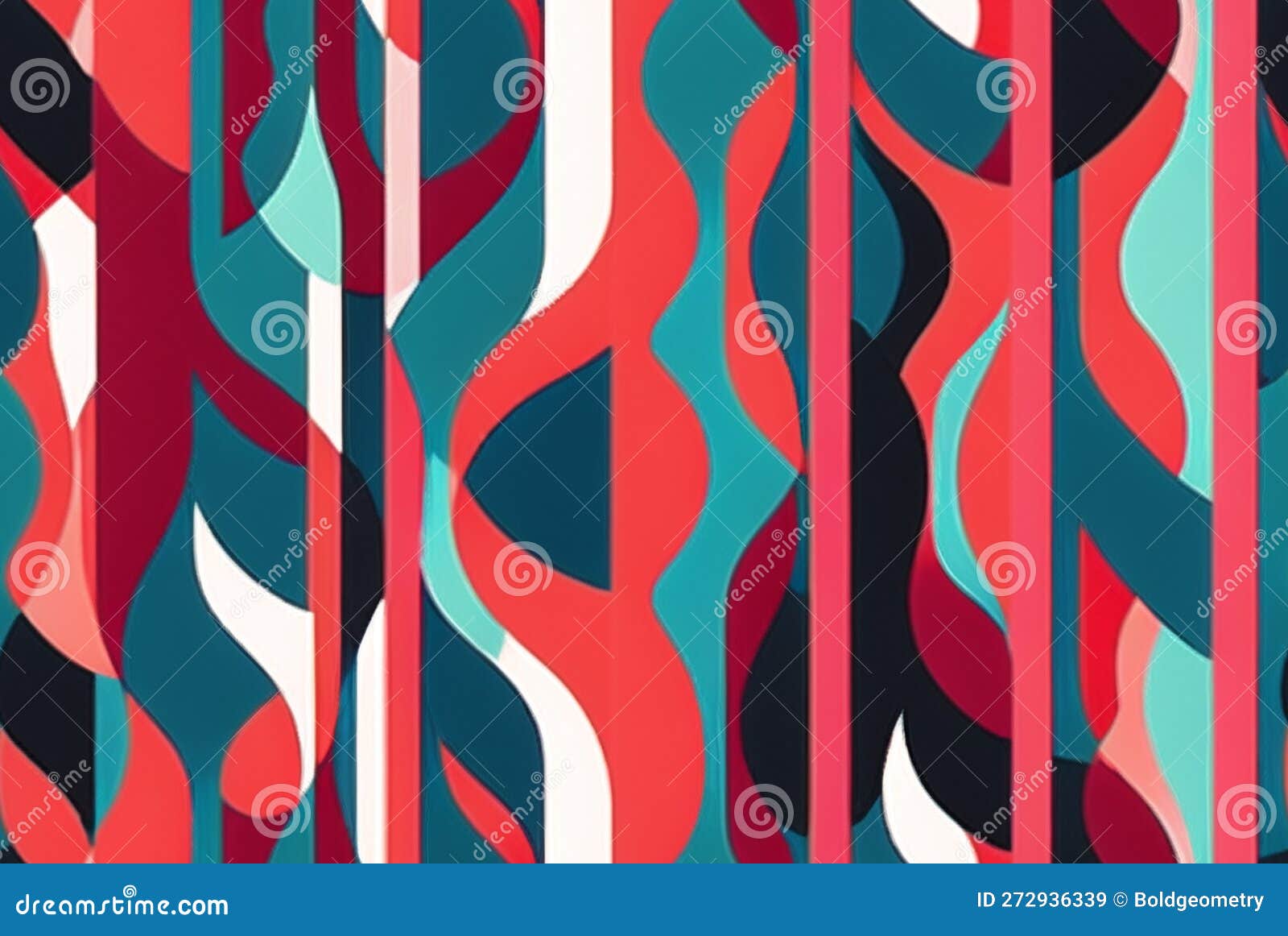 Seamless Shapes Pattern with Geometrical Rustic Repeating Background ...