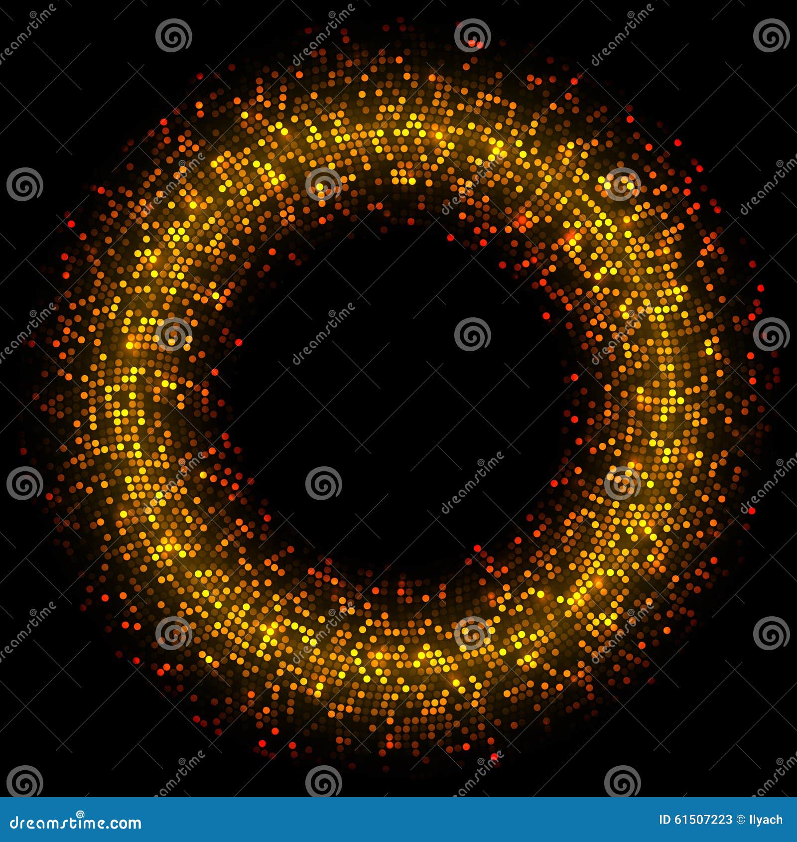 Seamless Shimmer Background With Shiny Paillettes. Royalty-Free Stock ...