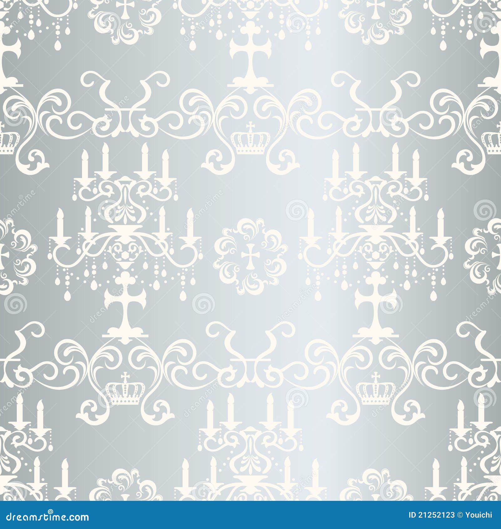 Seamless Silver Design Pattern Stock Vector - Illustration of indian ...