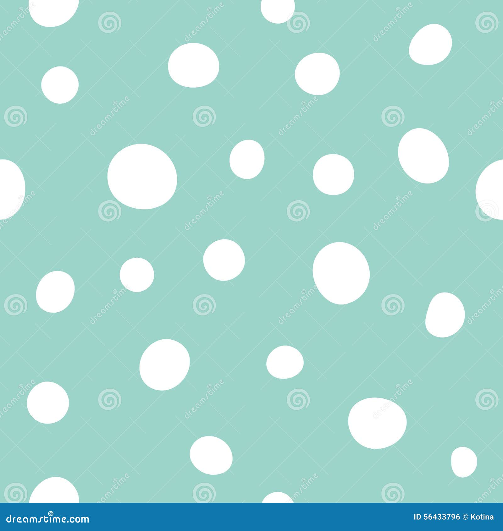 Seamless Simple Dots Pattern, Vector Background Stock Vector ...