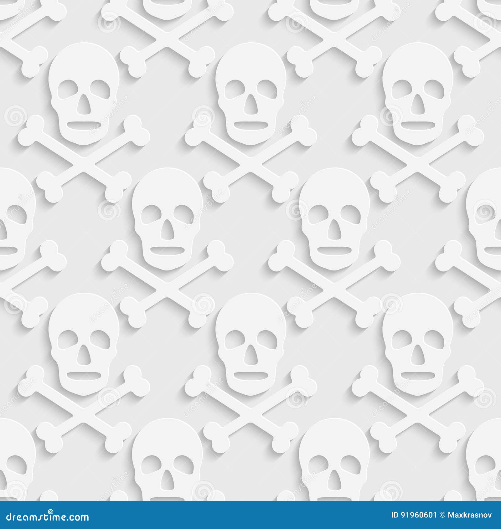 Seamless Skull Background With Dirty Texture Cartoon Vector ...