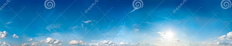 Seamless sky panorama stock photo. Image of wide, space - 23915426