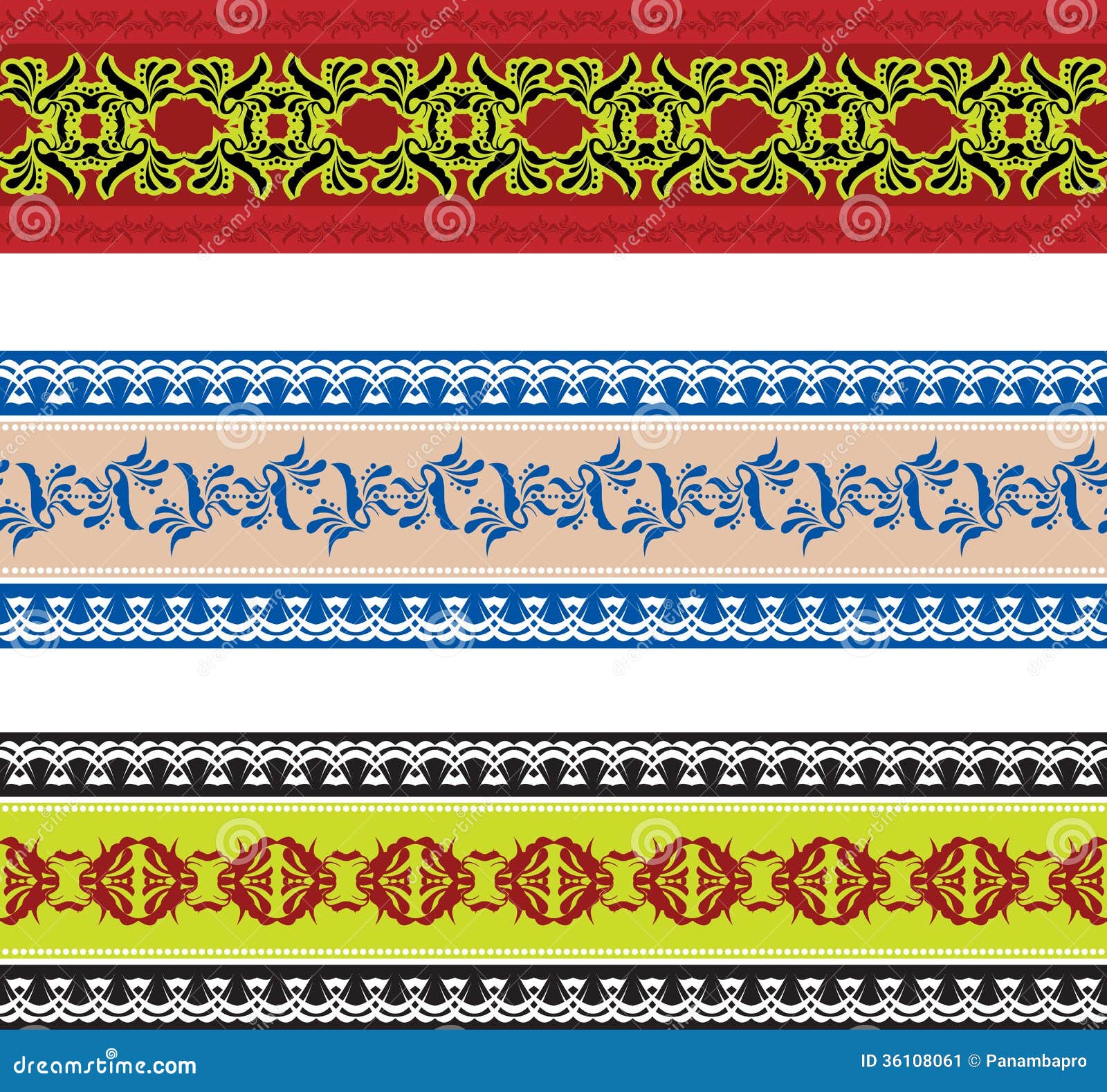 Seamless slavic pattern stock vector. Illustration of tattoo - 36108061