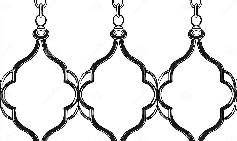 A Seamless, Slender Line Pattern. a Modern Geometric Background. Chic ...