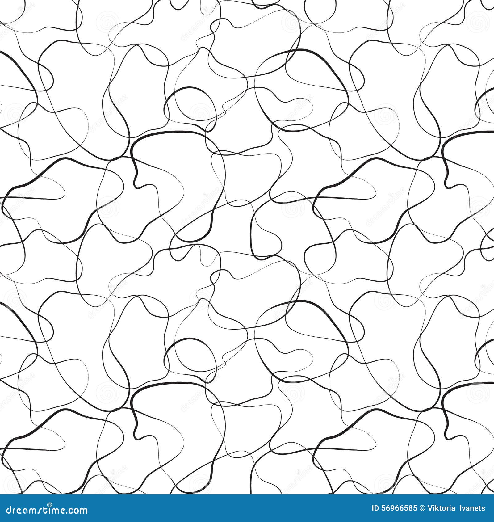 Seamless smooth pattern stock vector. Illustration of geometric - 56966585