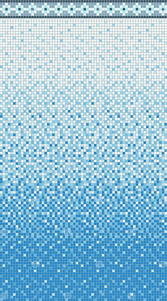 Seamless Smooth Transition of Color Mosaic from White To Blue Stock ... Seamless Smooth Transition of Color Mosaic from White To Blue Stock ...