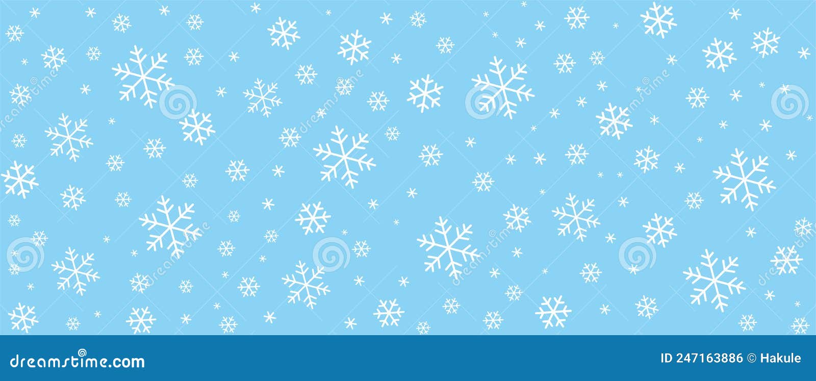 Seamless of Snowflake and Star, Vector Illustration Background Stock ...