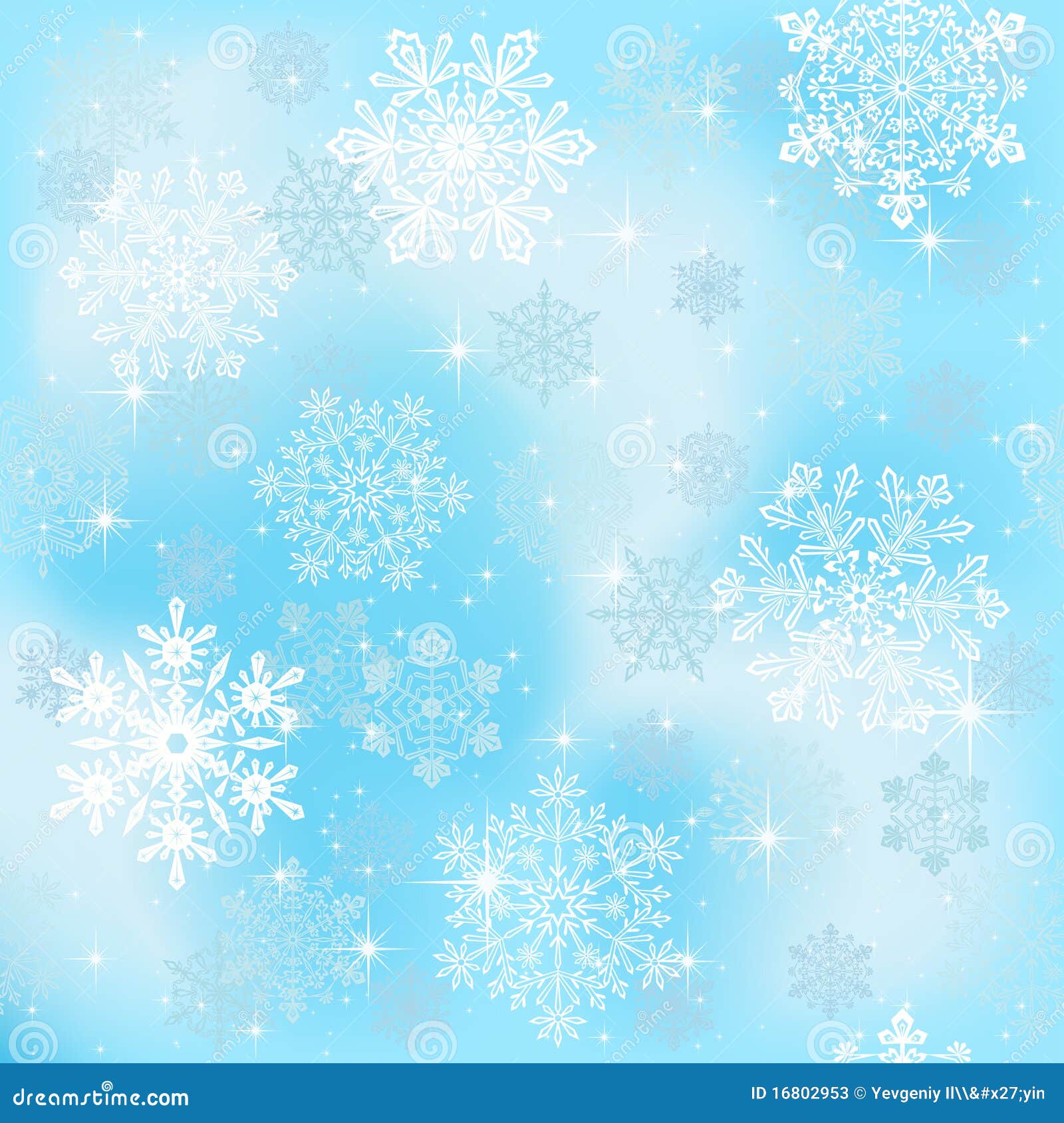 Colorful Snowflakes Wallpaper